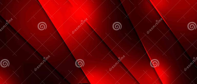 Modern Dark Red Tech Background. Digital Technology Stock Illustration ...