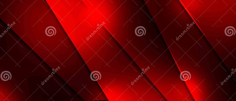 Modern Dark Red Tech Background. Digital Technology Stock Illustration ...
