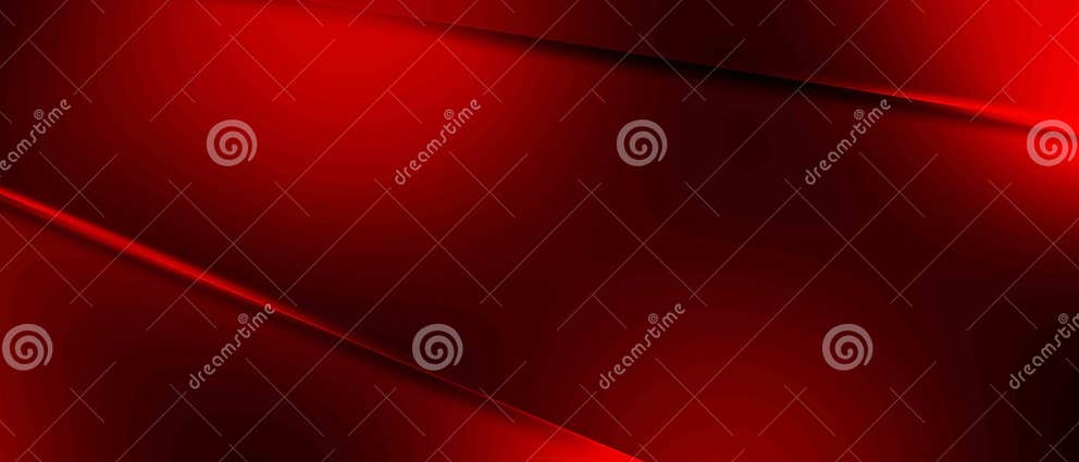 Modern Dark Red Tech Background. Digital Technology Stock Illustration ...