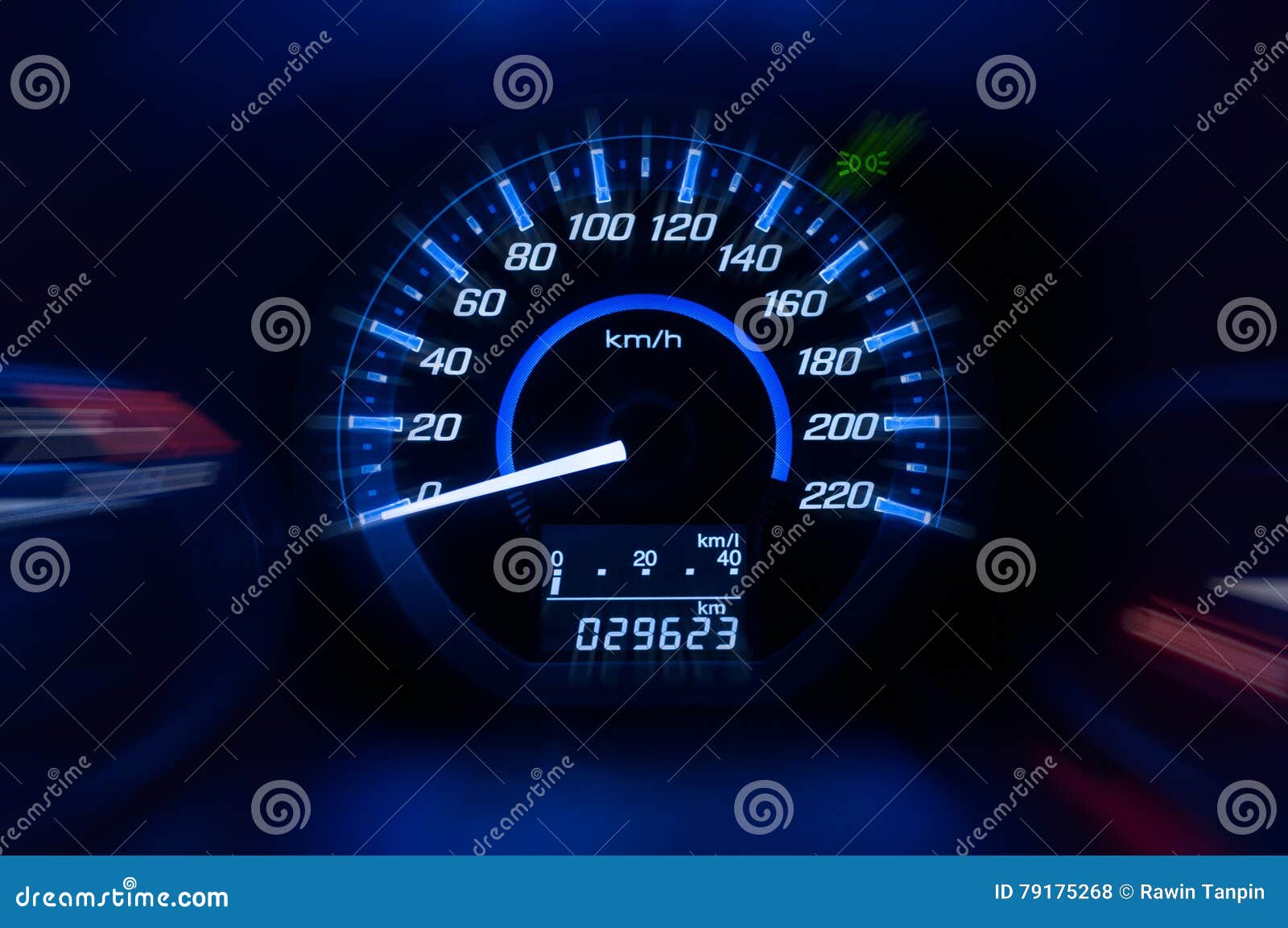 Modern Dashboard ,Car Speedometer and Counter with Dark Mode Stock ...
