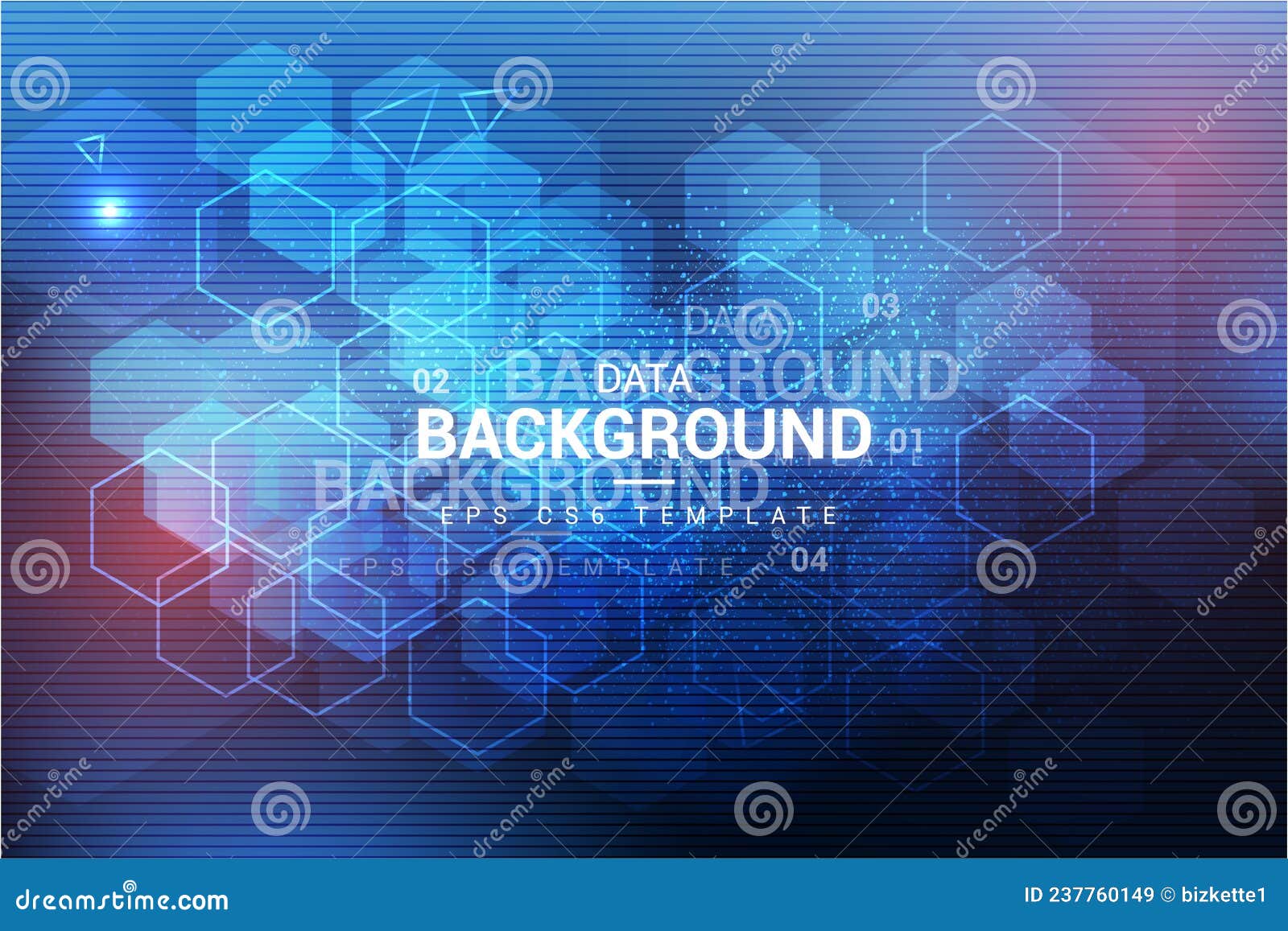 Modern Data Background with Abstract Shapes Vector Illustration Stock ...