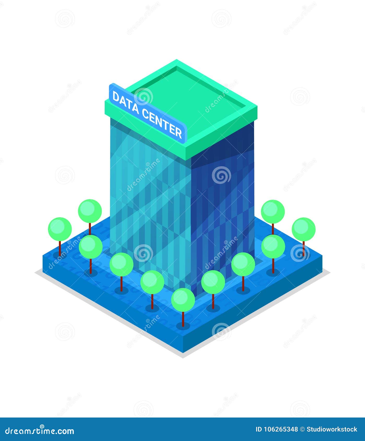 Modern Data Center Building Isometric 3D Icon Stock Vector ... Modern Data Center Building Isometric 3D Icon Stock Vector ...