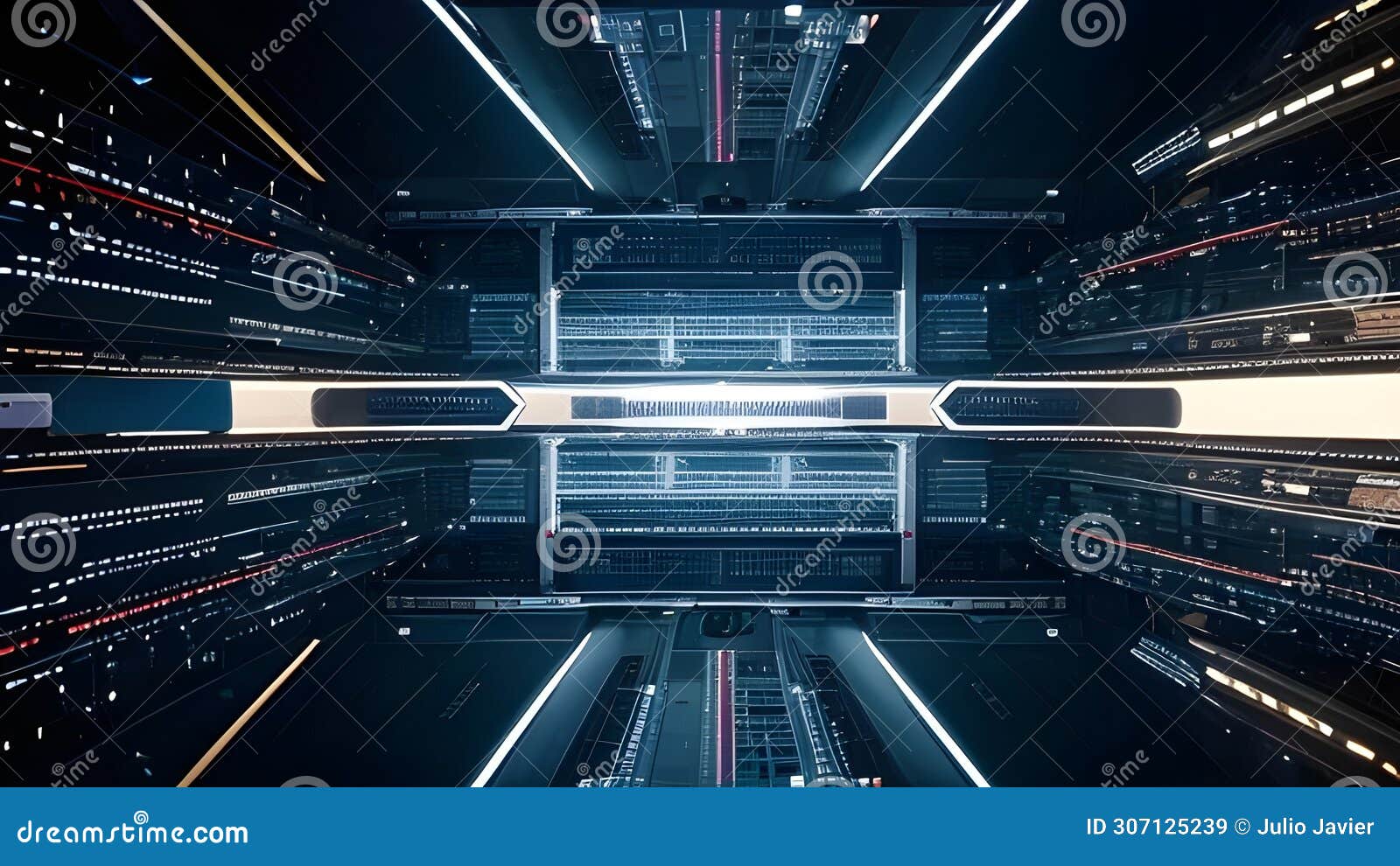 Modern Data Center and Network Infrastructure, Server, Firewall System ...