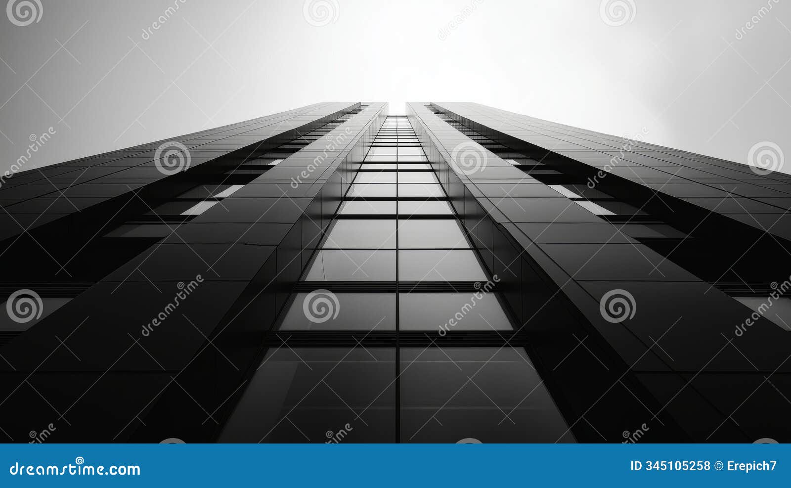 A Modern Data Center Office Building with Glass Facade Stock Photo ...