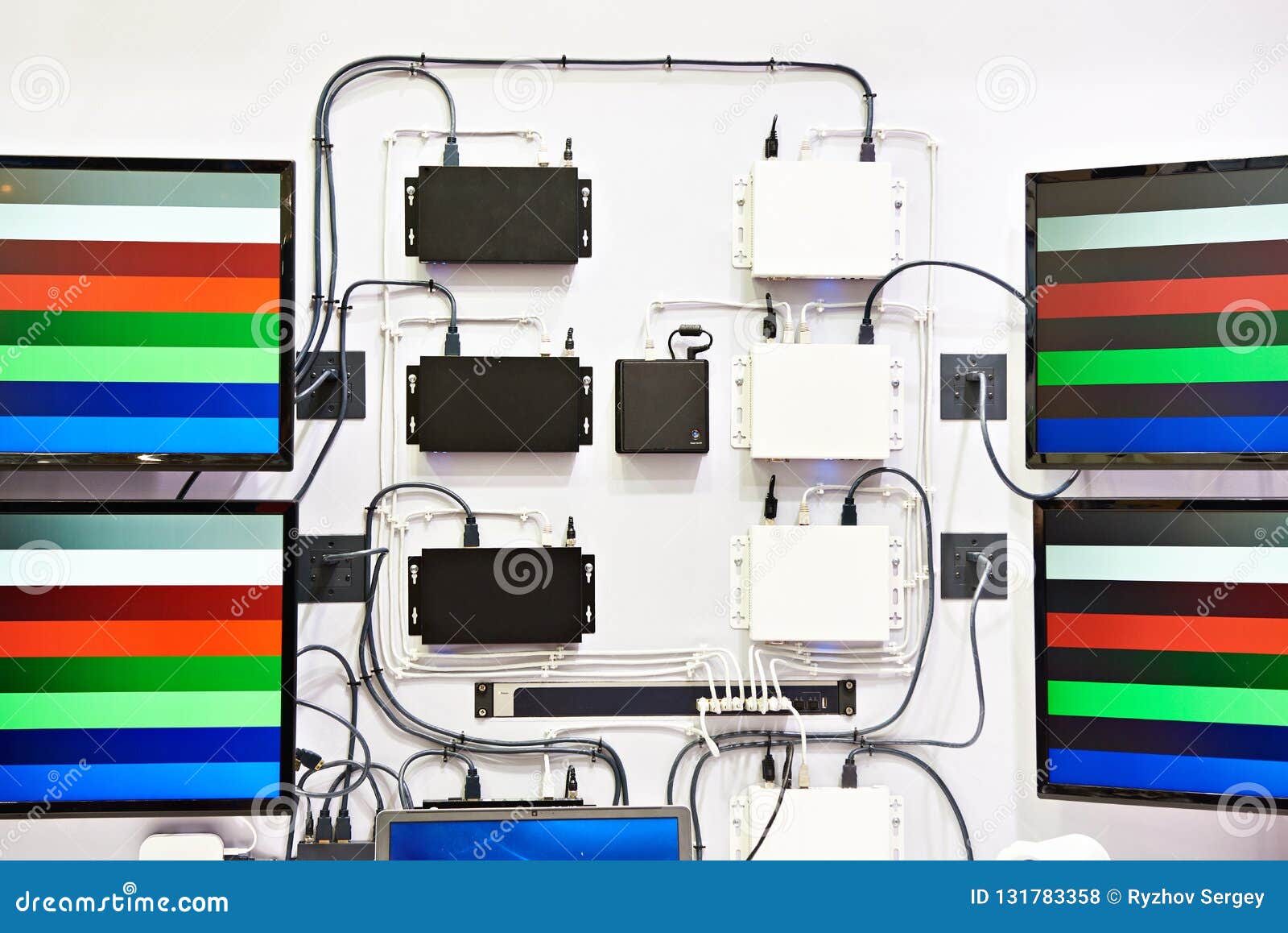 Modern Decoders for Receiving Audio Video Signals Stock Photo - Image ... Modern Decoders for Receiving Audio Video Signals Stock Photo - Image ...