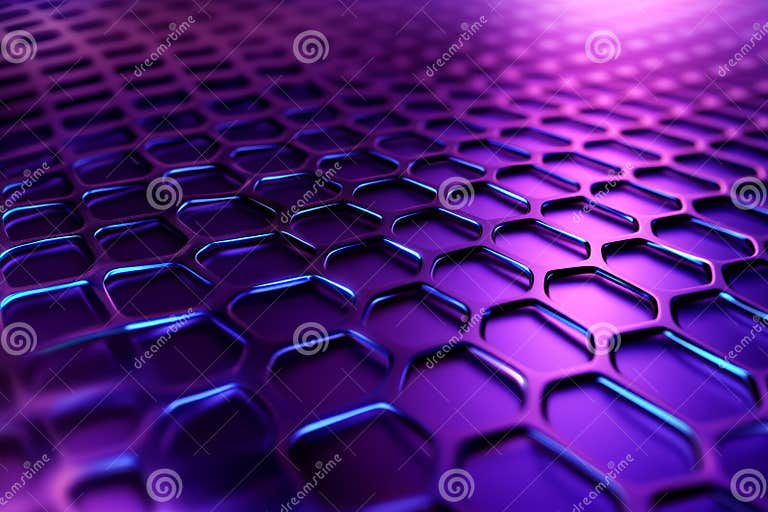 A Modern Decorative Design with Blue Lines Forming Decagon Patterns on ...