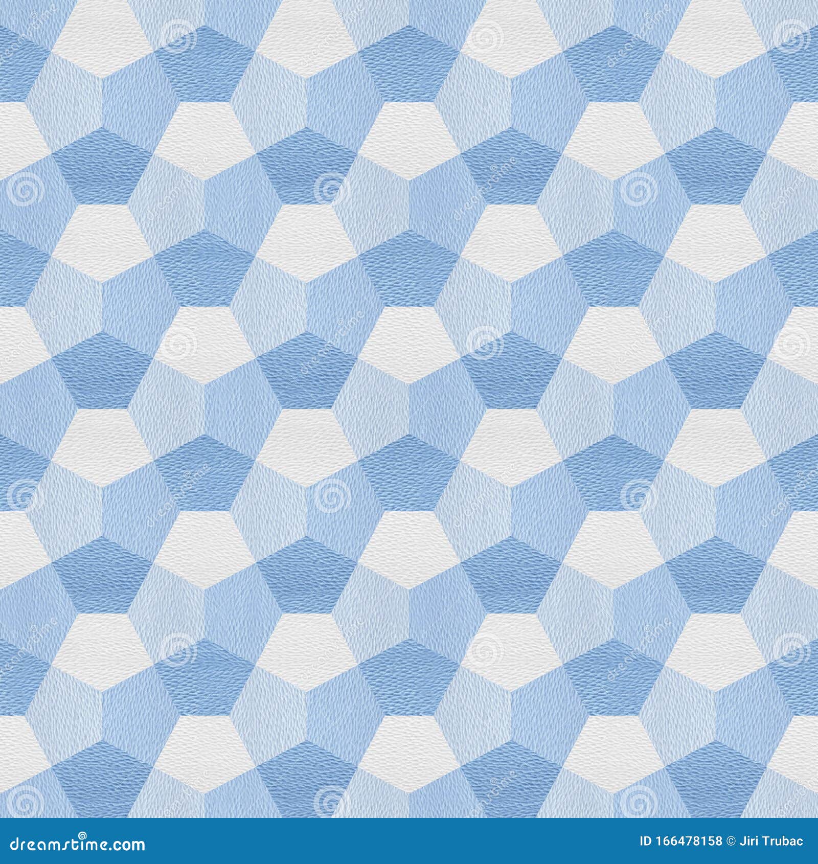 Modern Decorative Hexagons - Repeating Geometric Tiles - Seamless ...