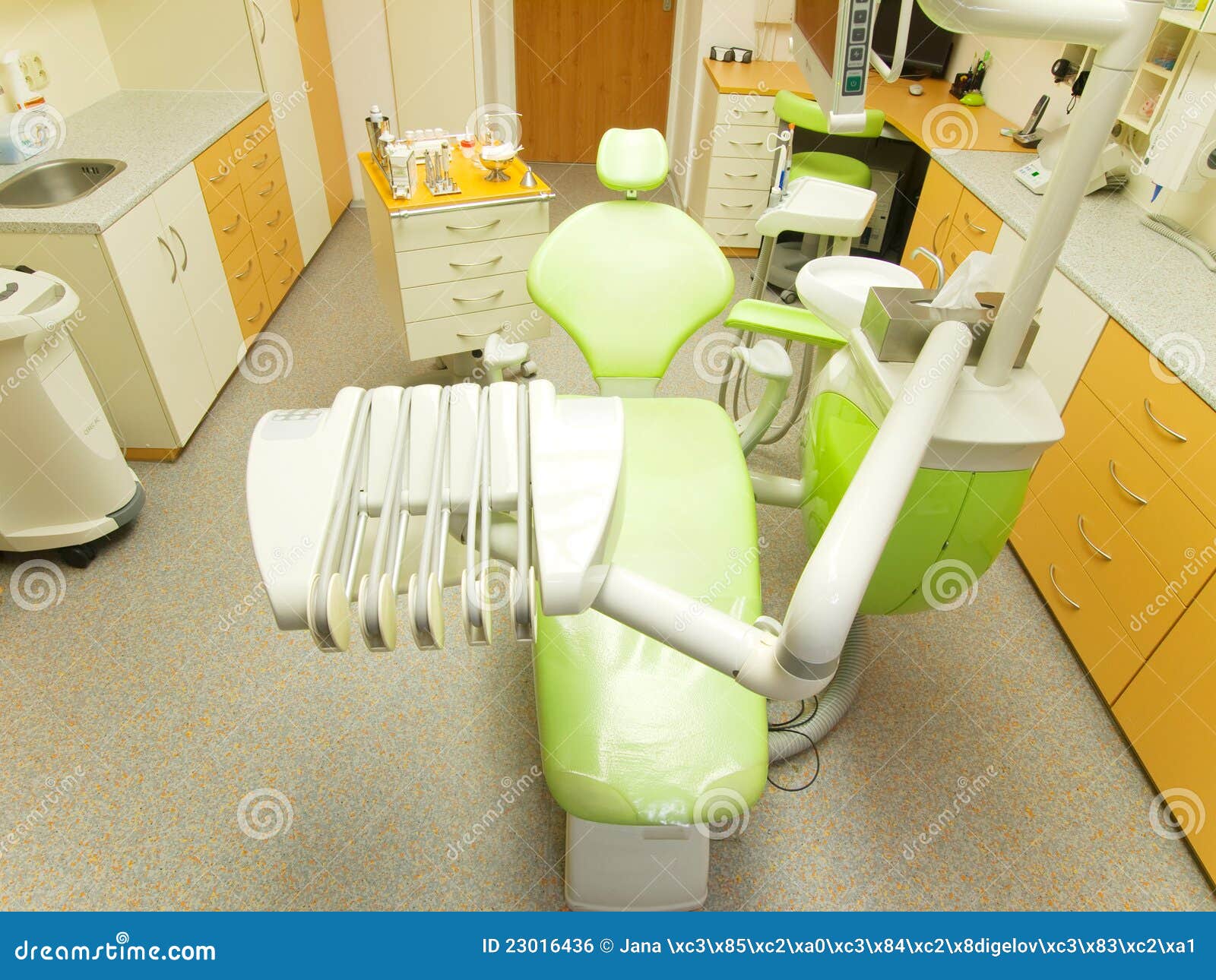 Modern dental chair stock photo. Image of medicine, stomatologist ...
