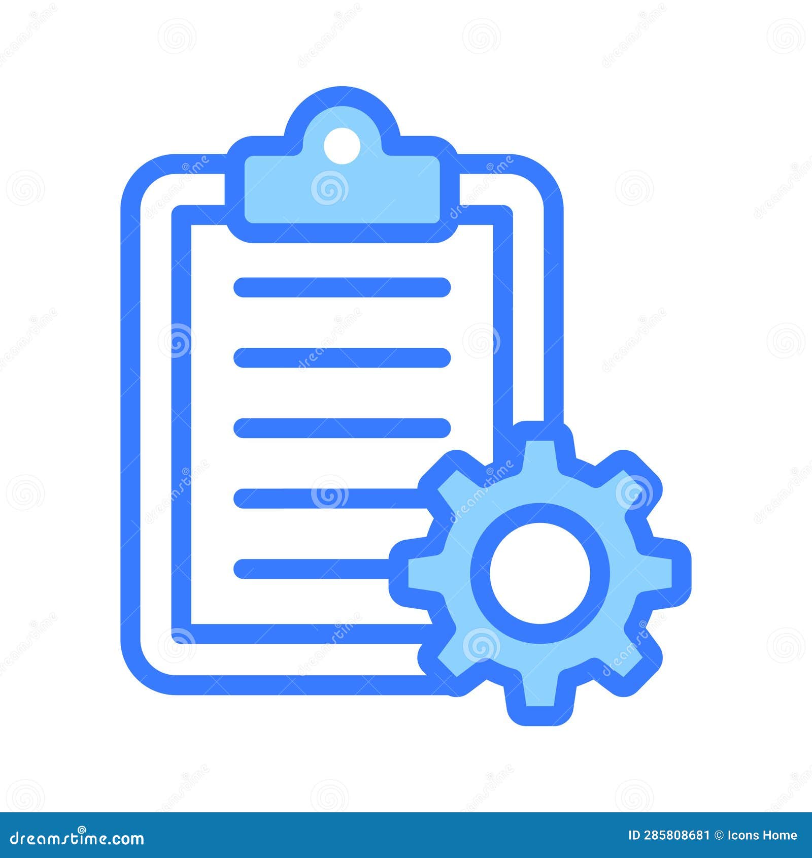 Modern Design of Content Management Icon, Project Development Vector ...