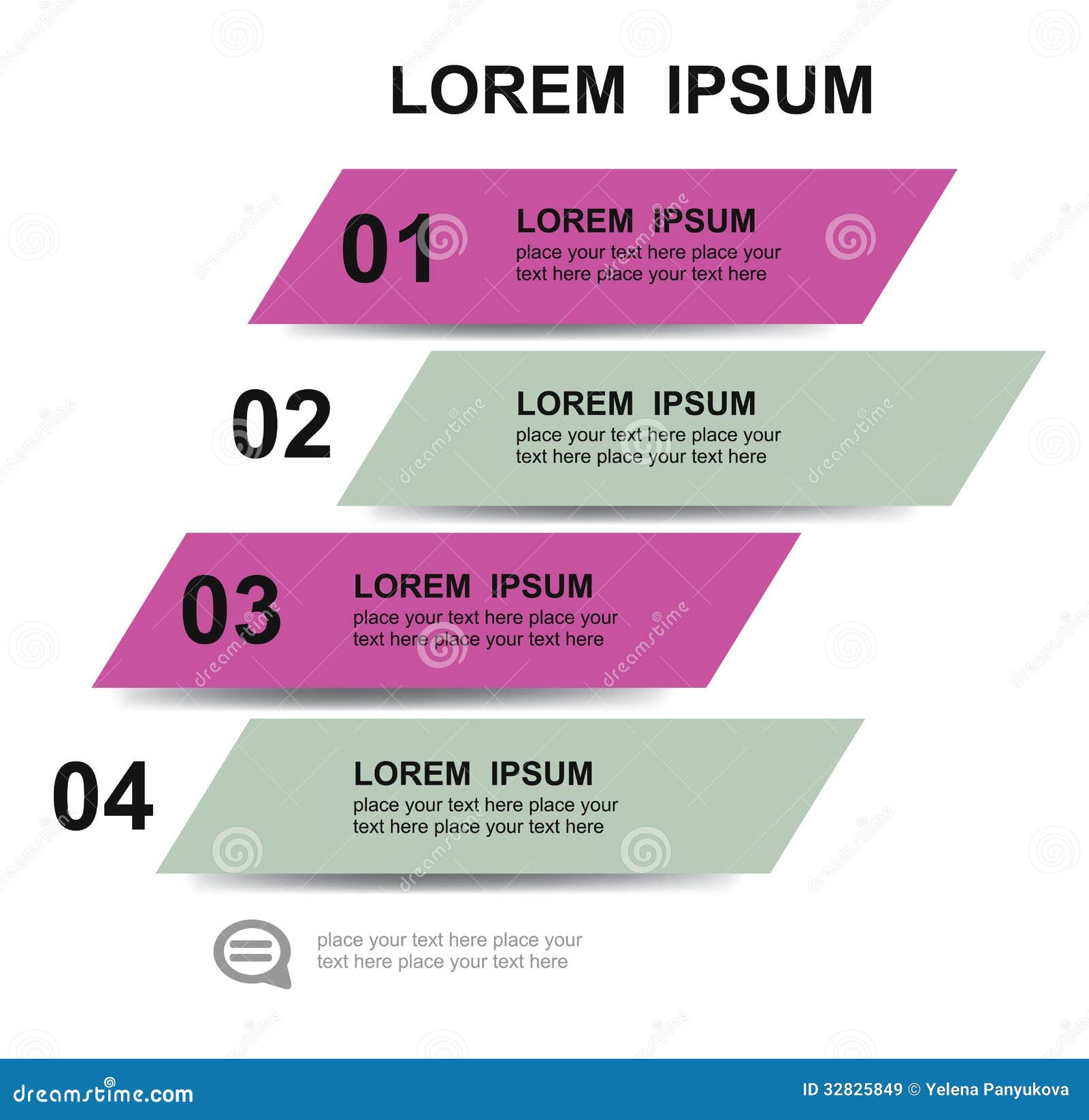 Modern Design Element Template Stock Vector - Illustration of layout ...