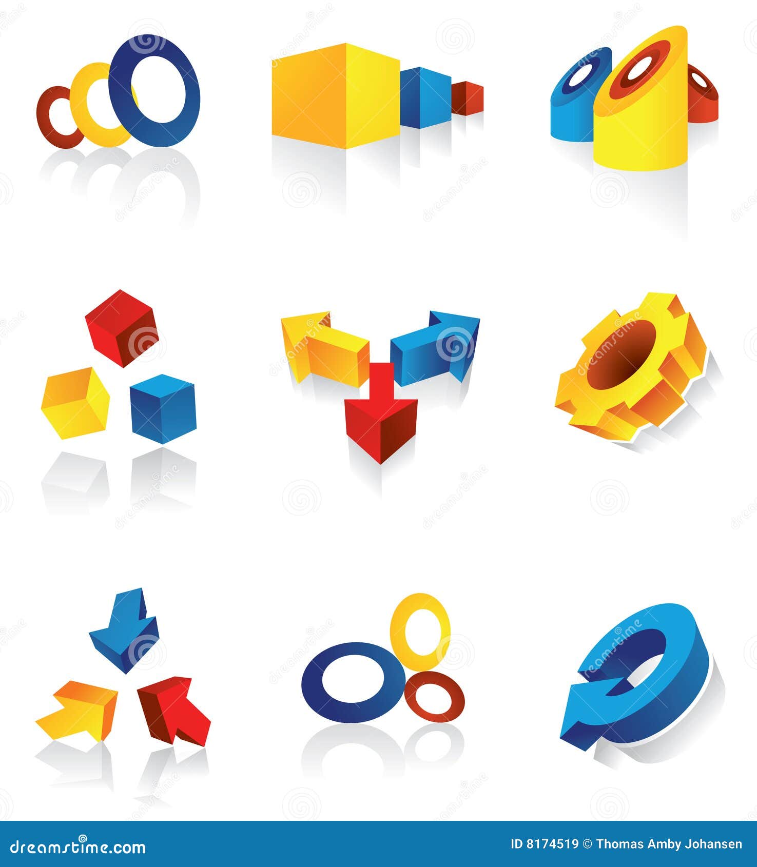 Modern Design Elements stock vector. Illustration of symbol - 8174519