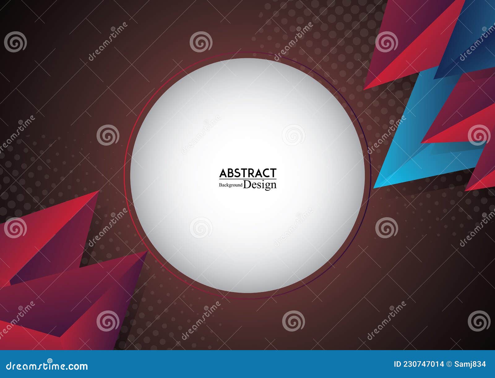 Modern Design Geometric Banner Background Template Stock Vector ...