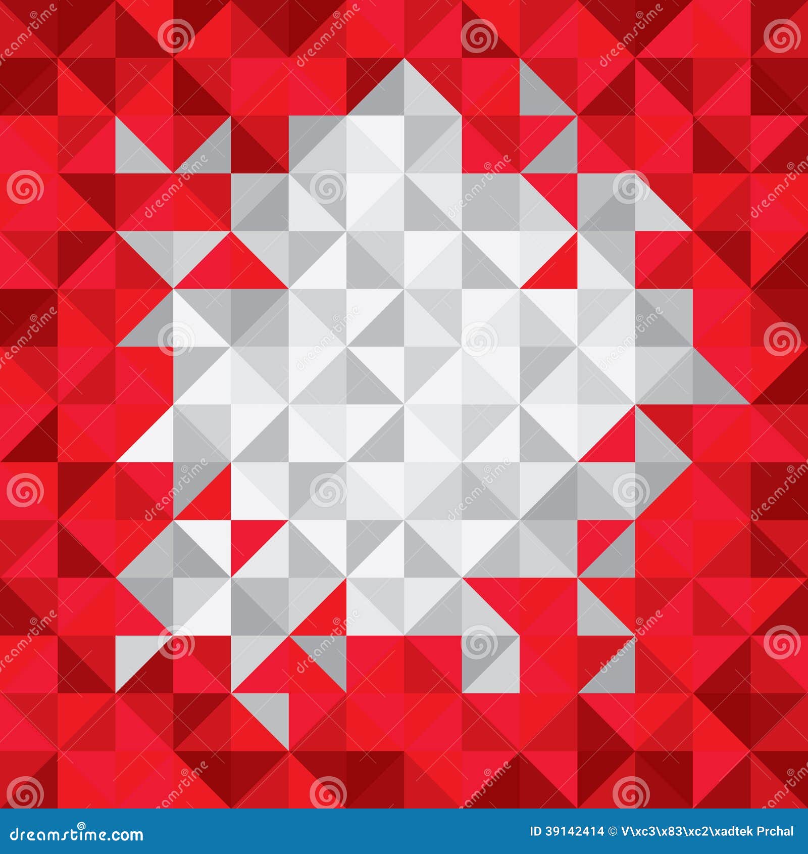 Modern Design Hipster Triangle Background. Multicolor - Grayscale and ...