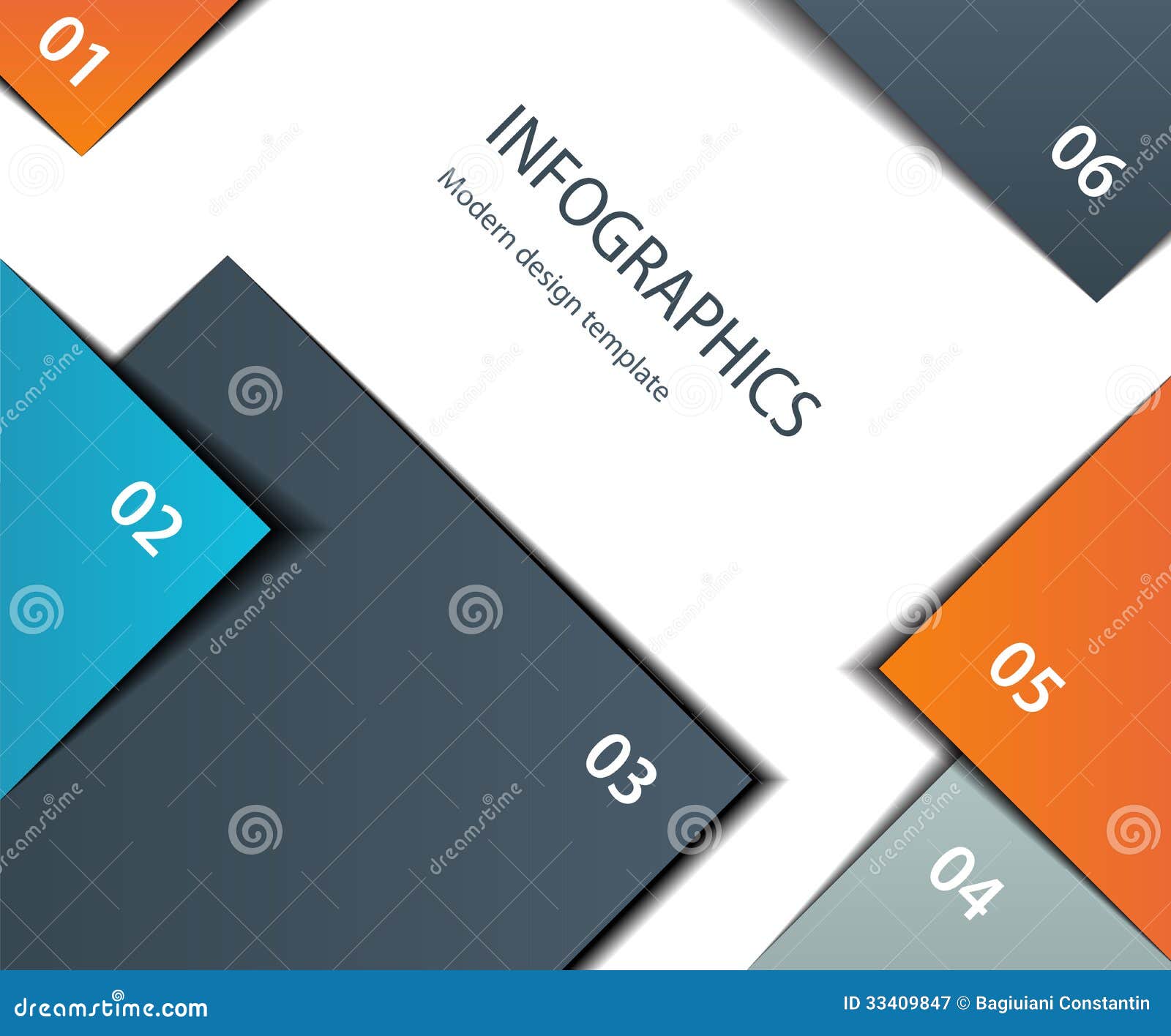 Modern Design stock vector. Illustration of layout, paper - 33409847