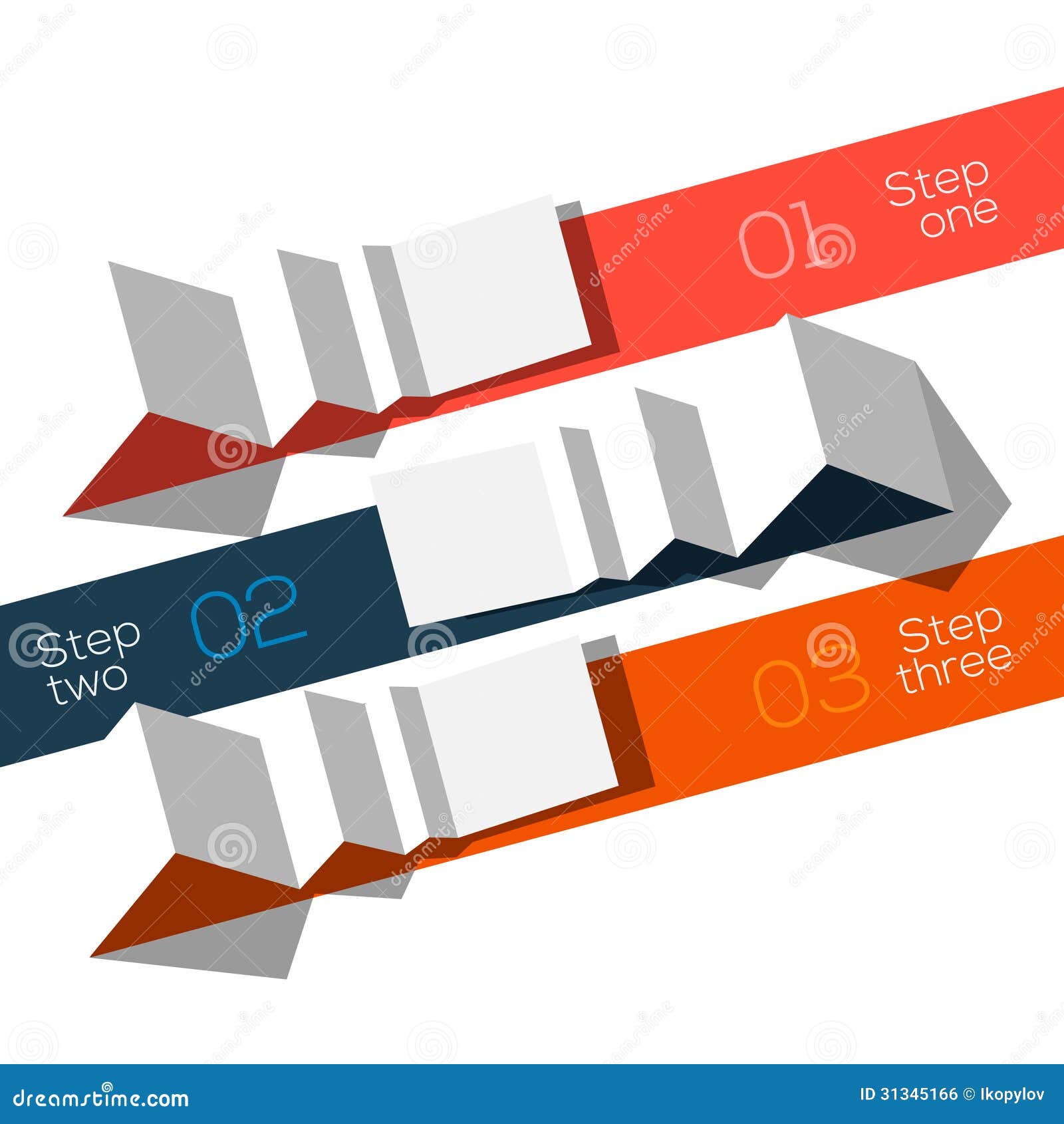 Modern Design Info Graphic Template Origami Styled Stock Vector ...