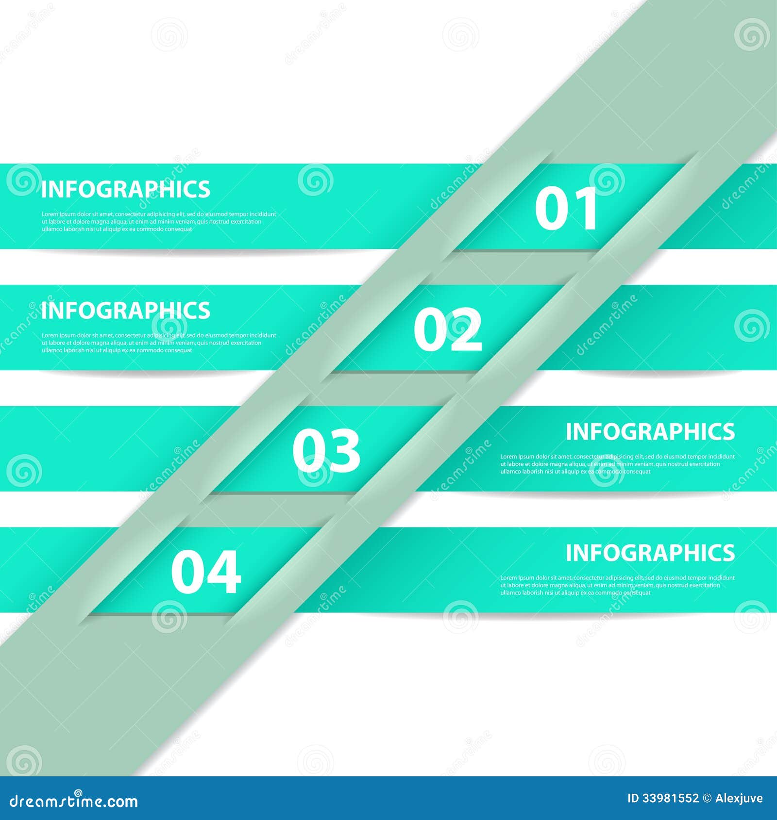 Modern Design Infographics Template Stock Vector - Illustration of ...