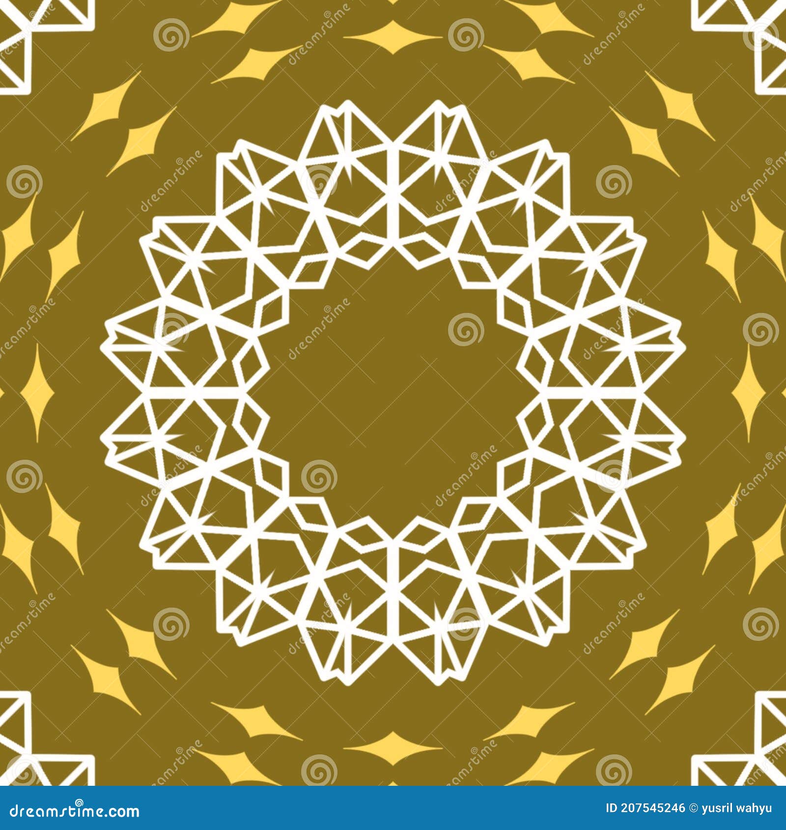 Beautiful Motif and Pattern Stock Illustration - Illustration of nature ...