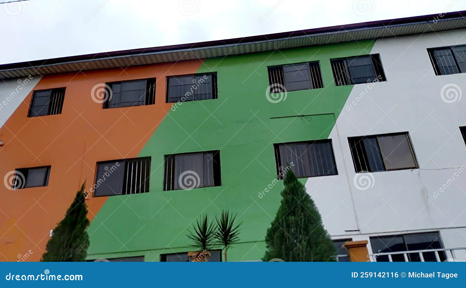 Modern Design Office Building for Work Activities. Stock Photo - Image ...