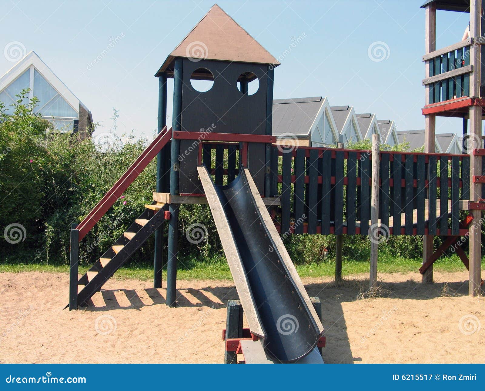 Modern Design Playground Facilities Stock Image - Image of playing ...
