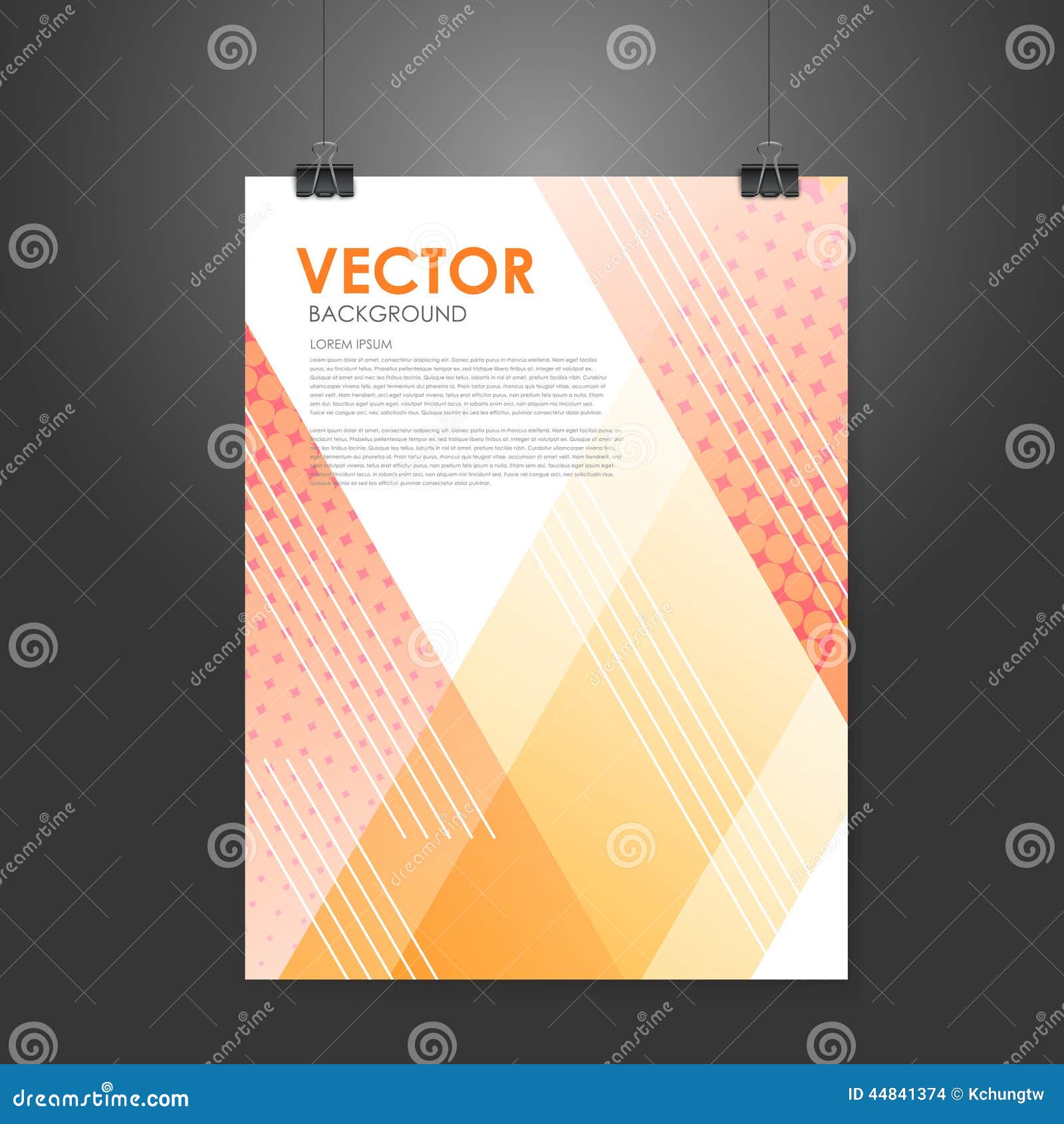 Modern Design Poster Template Stock Vector - Illustration of fashion ...