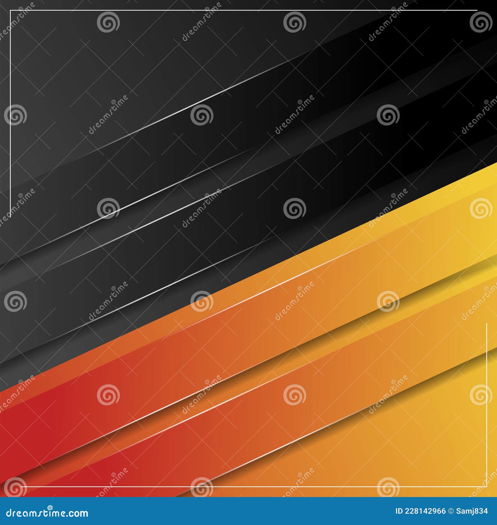 Modern Design Square Banner Background Stock Vector - Illustration of ...