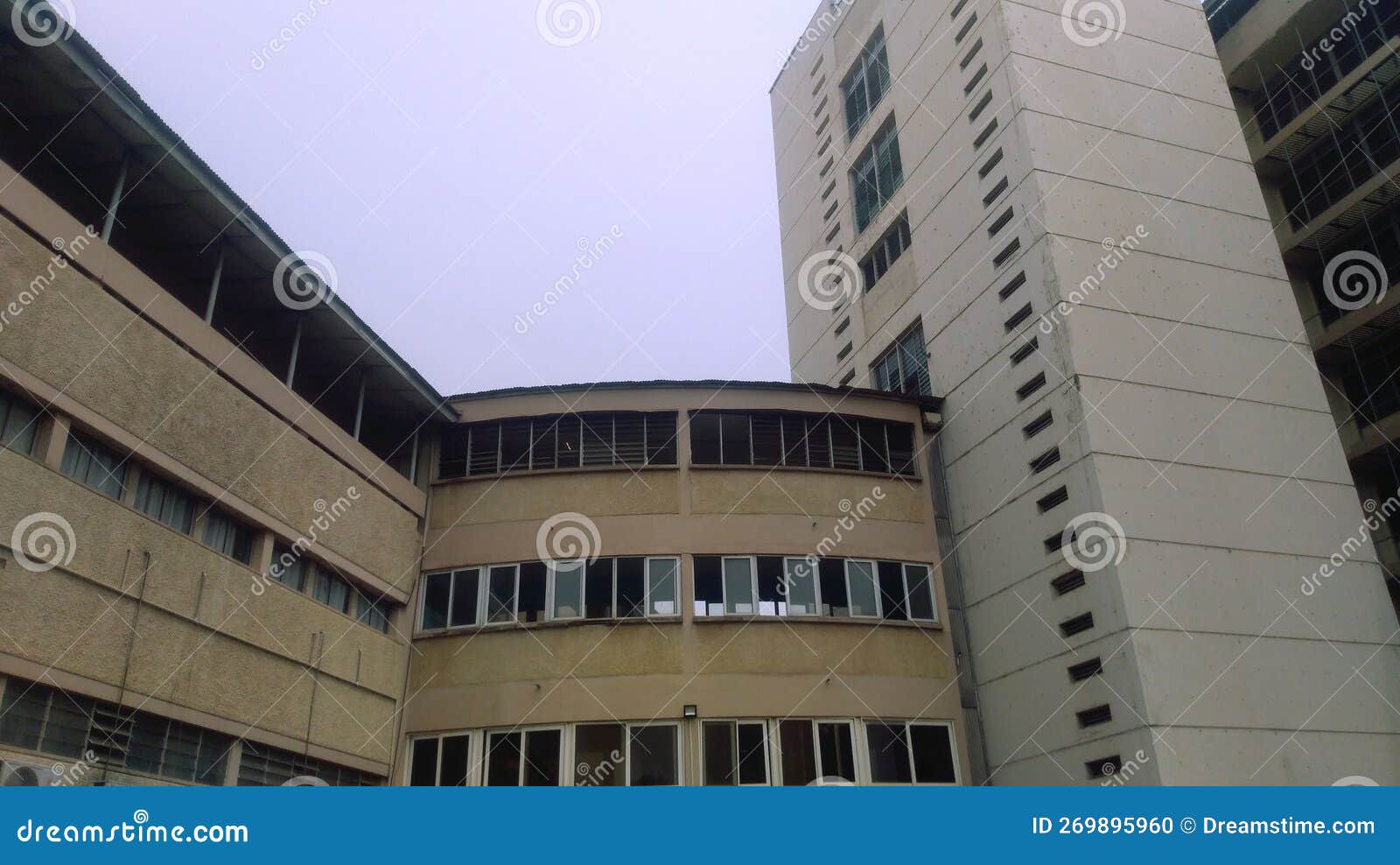 Modern Design Storey Building for Office Work Stock Photo - Image of ...