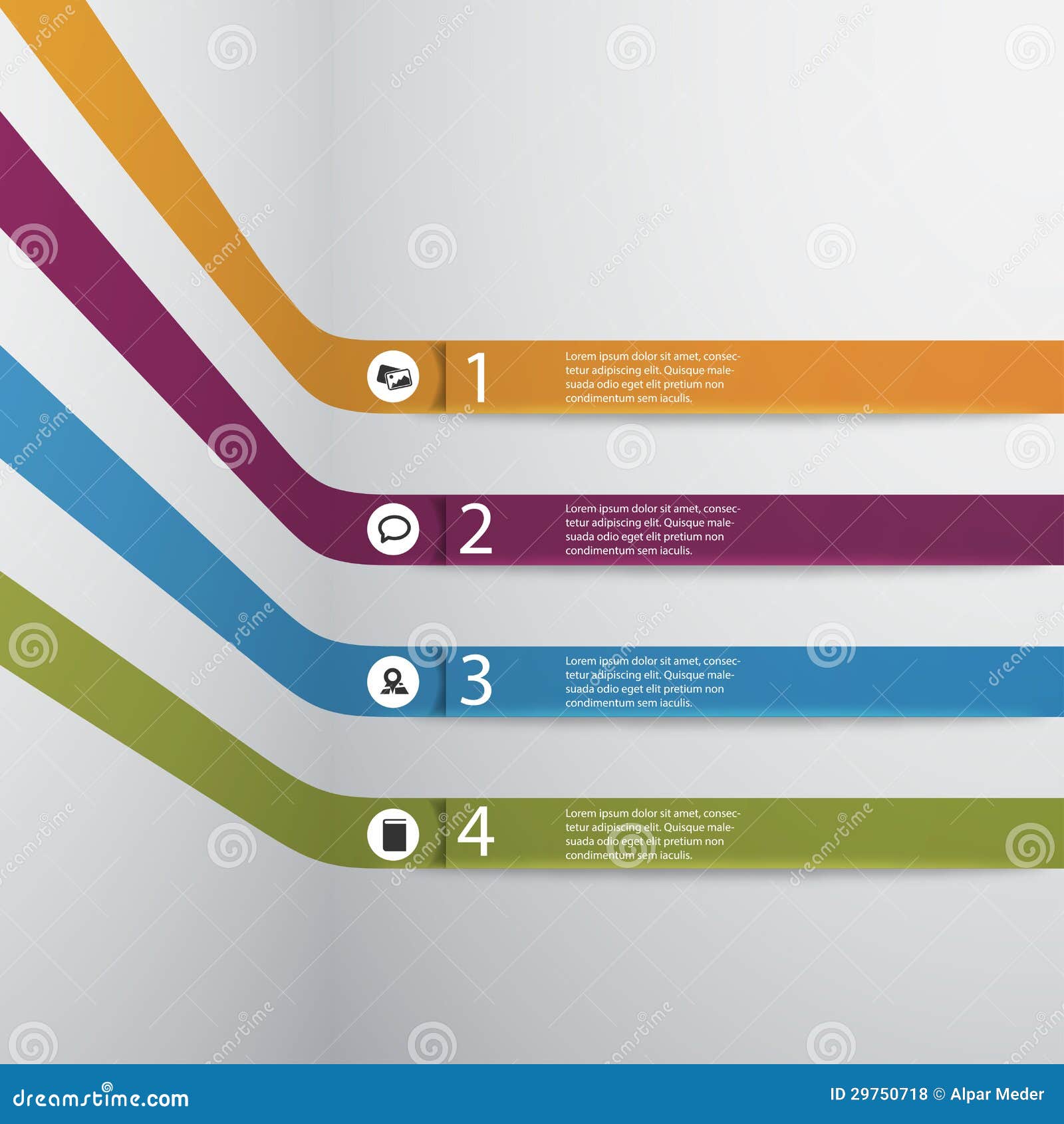 Modern Design template stock vector. Illustration of choice - 29750718