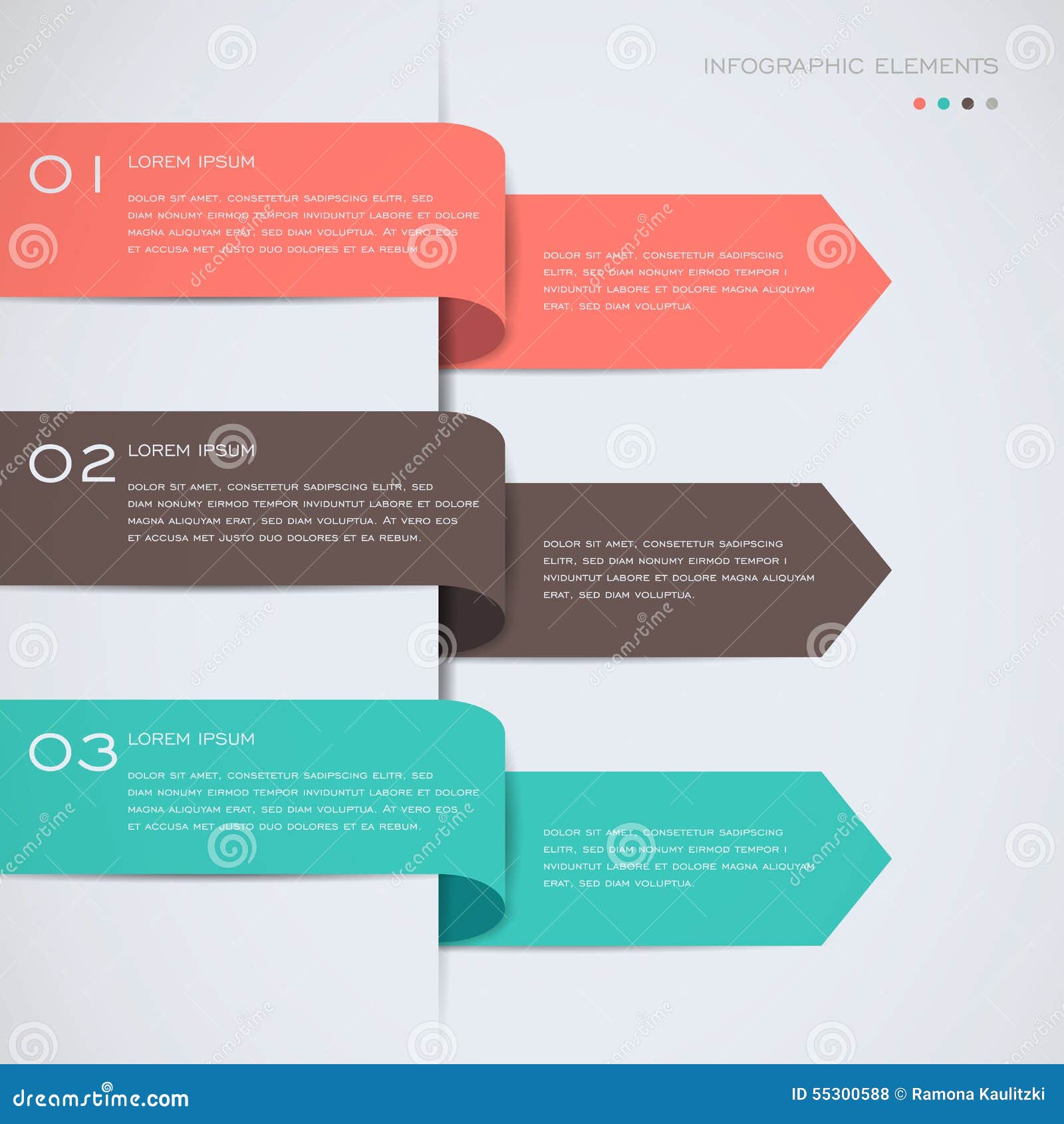 Modern Design Template stock illustration. Illustration of infographic ...