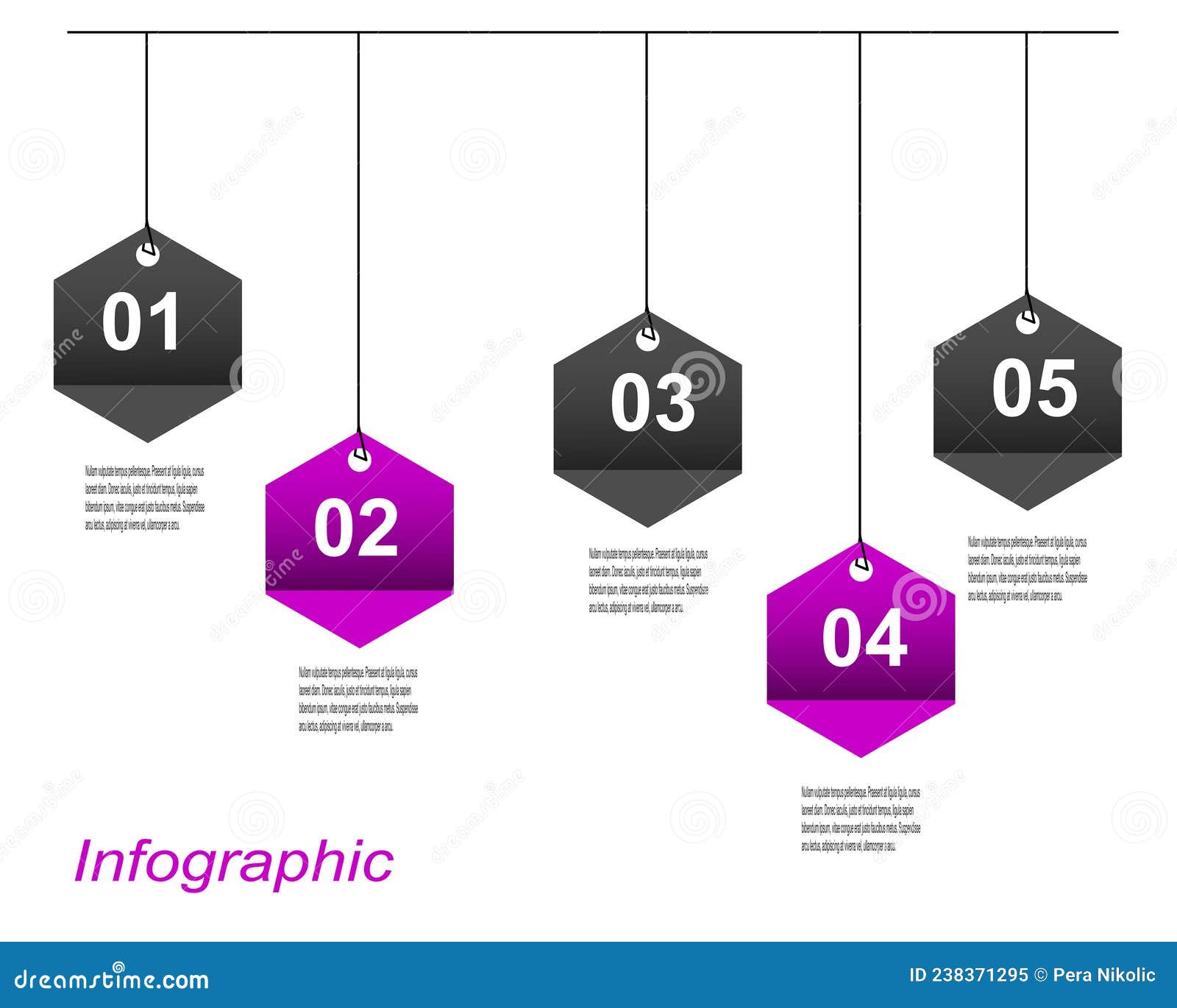 Infographic Display, Idea To Ranked and Statistics. Stock Vector ...