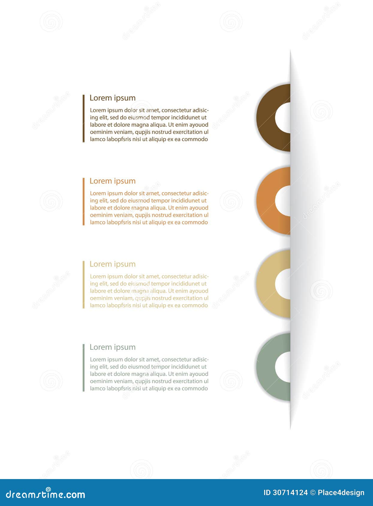 Modern design template stock vector. Illustration of options - 30714124