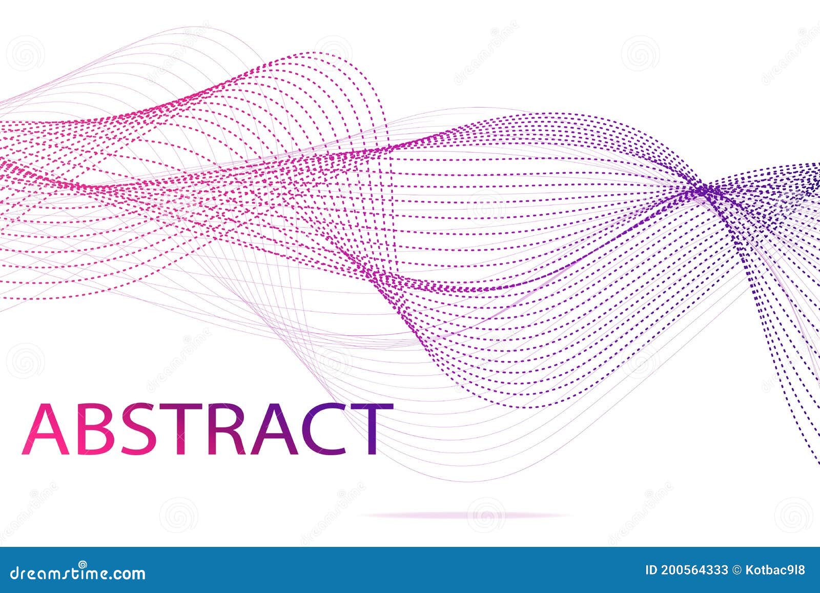 Modern Design Wavy Background. Stock Vector - Illustration of blue ...