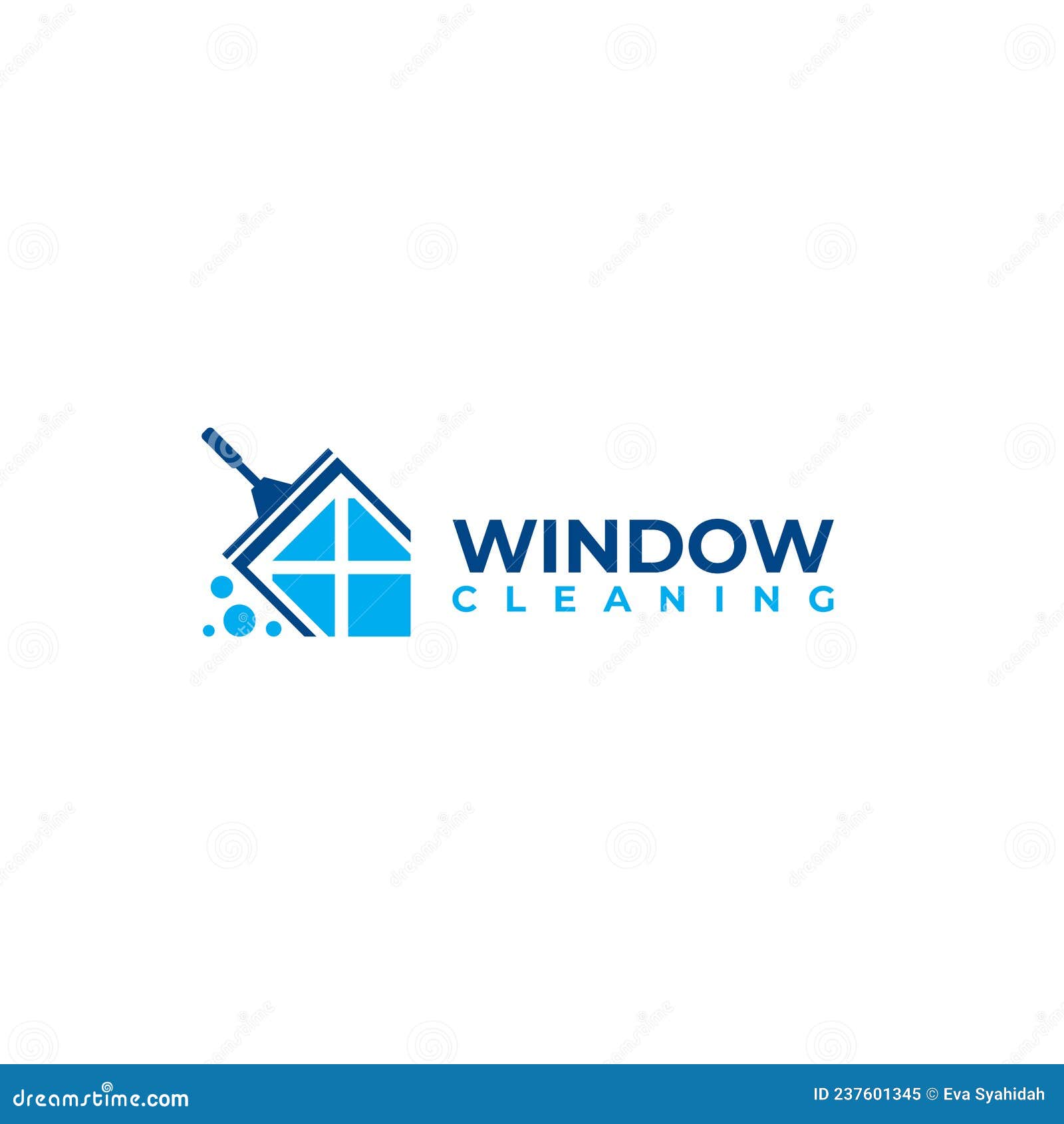 Modern Design Window Cleaning Wash Logo Design Stock Illustration ...
