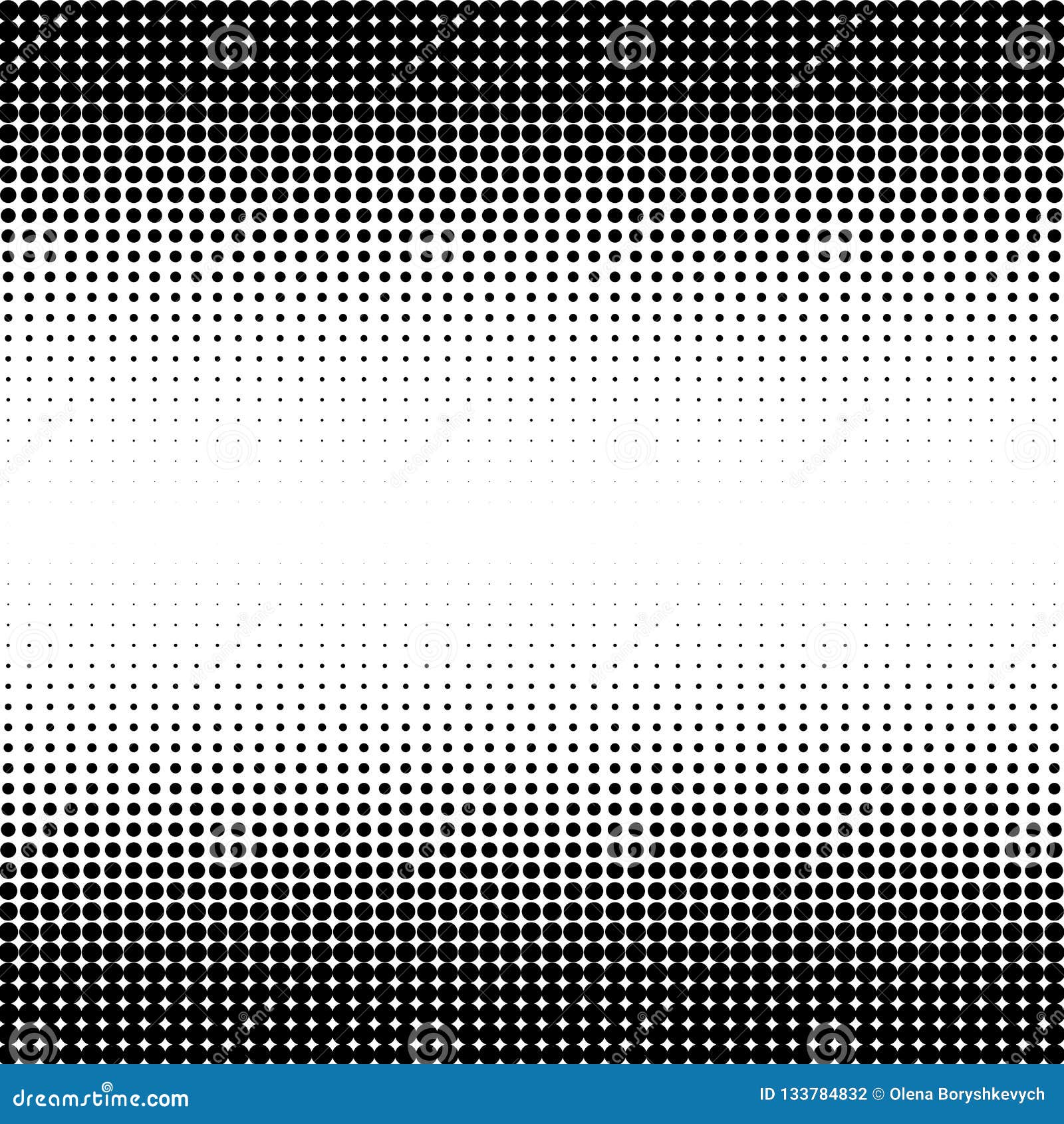 Modern Designer Semitone of Black Dots on White. Stock Vector ...