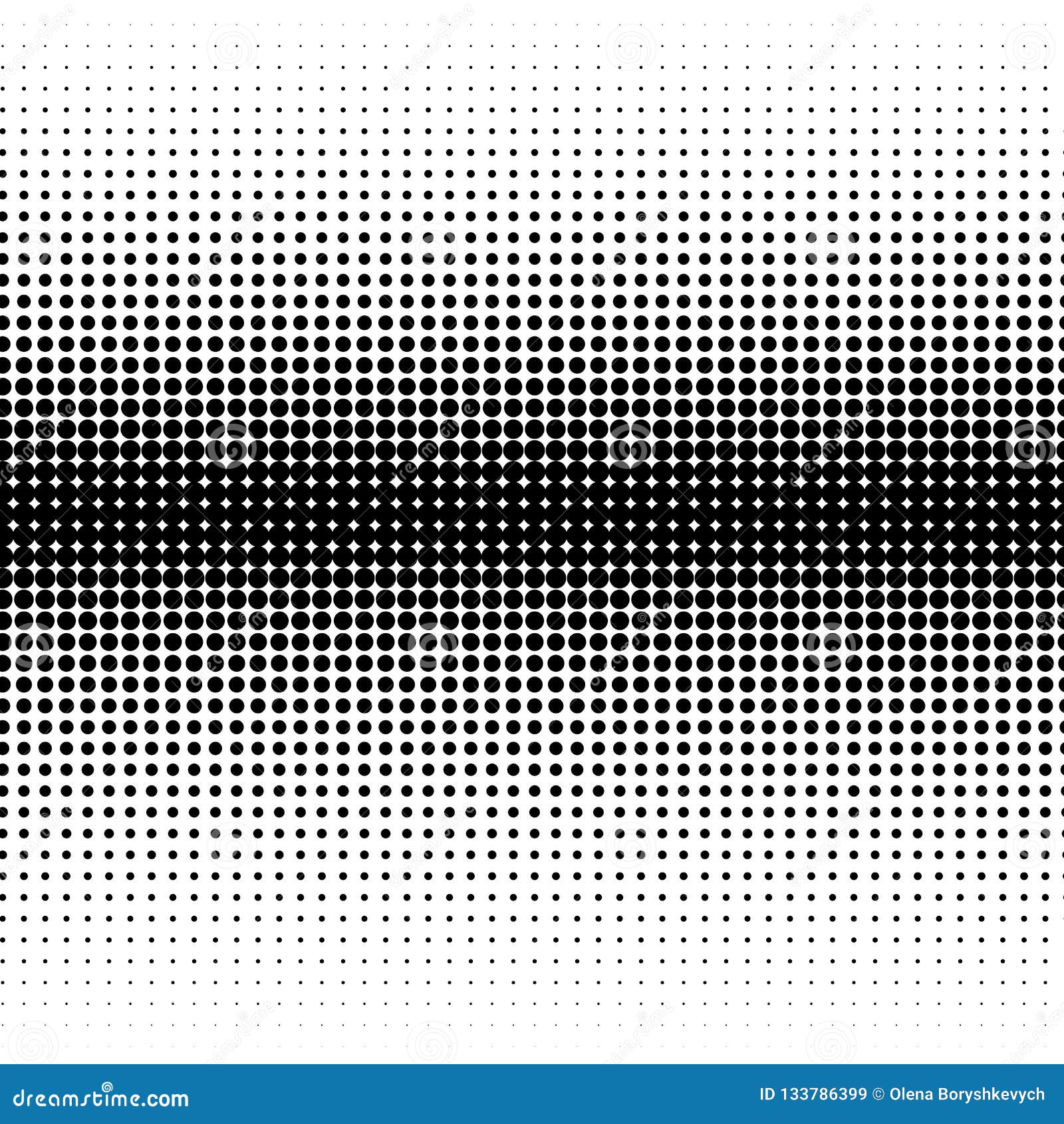 Modern Designer Semitone of Black Dots on White. Stock Vector ...