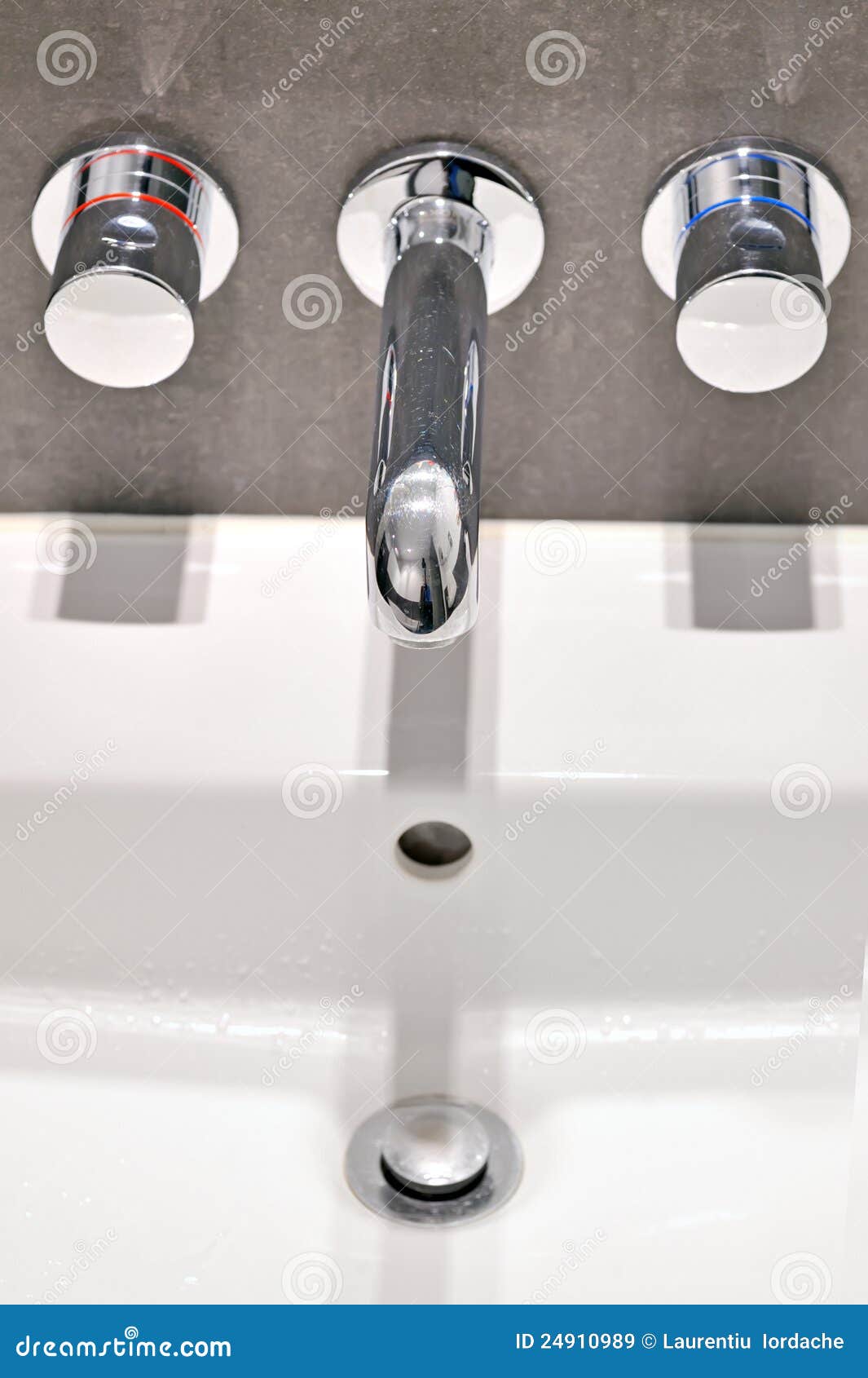 Modern designer tap stock image. Image of fall, flat - 24910989