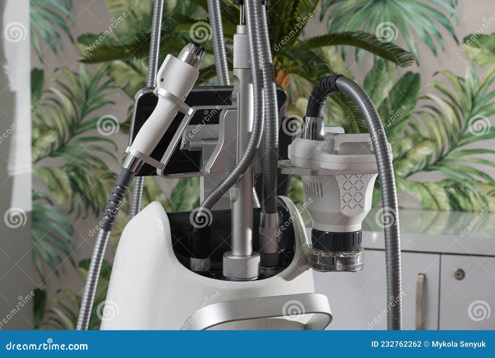 Modern Device for Vacuum Roller Massage. Vacuum Roller Systems Stock ...