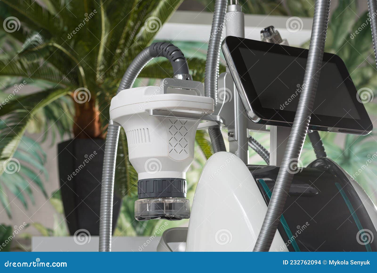 Modern Device for Vacuum Roller Massage. Vacuum Roller Systems Stock ...