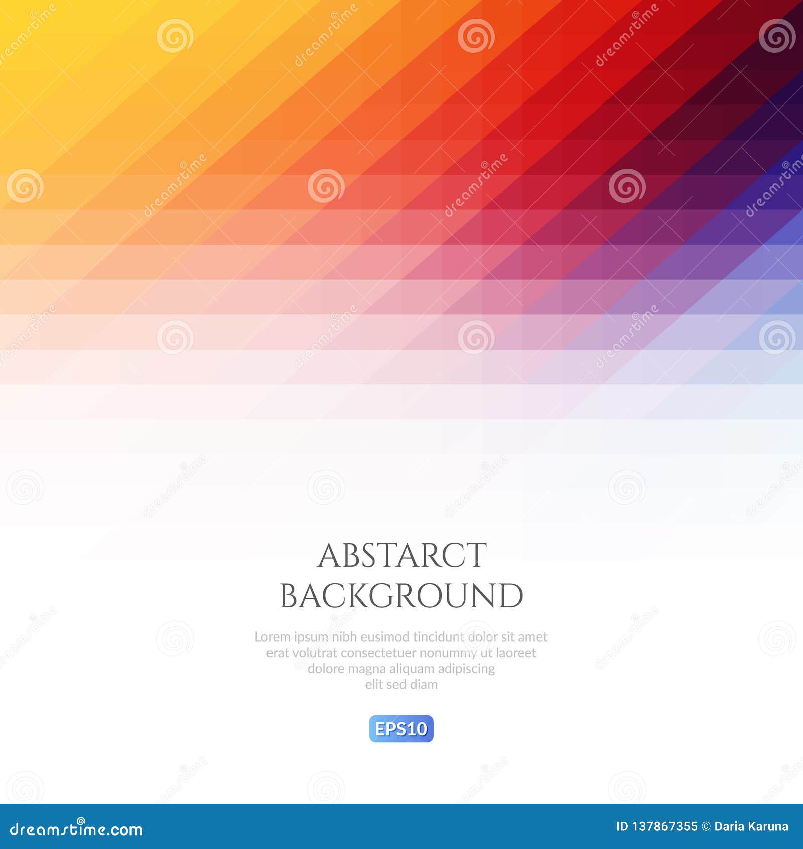 Modern Diagonal Abstract Background with Geometric Elements. Stock ...