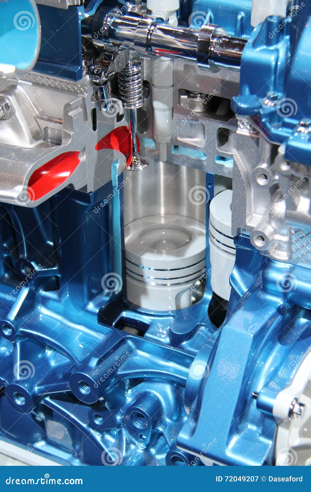 Modern Diesel Engine. stock image. Image of industrial - 72049207