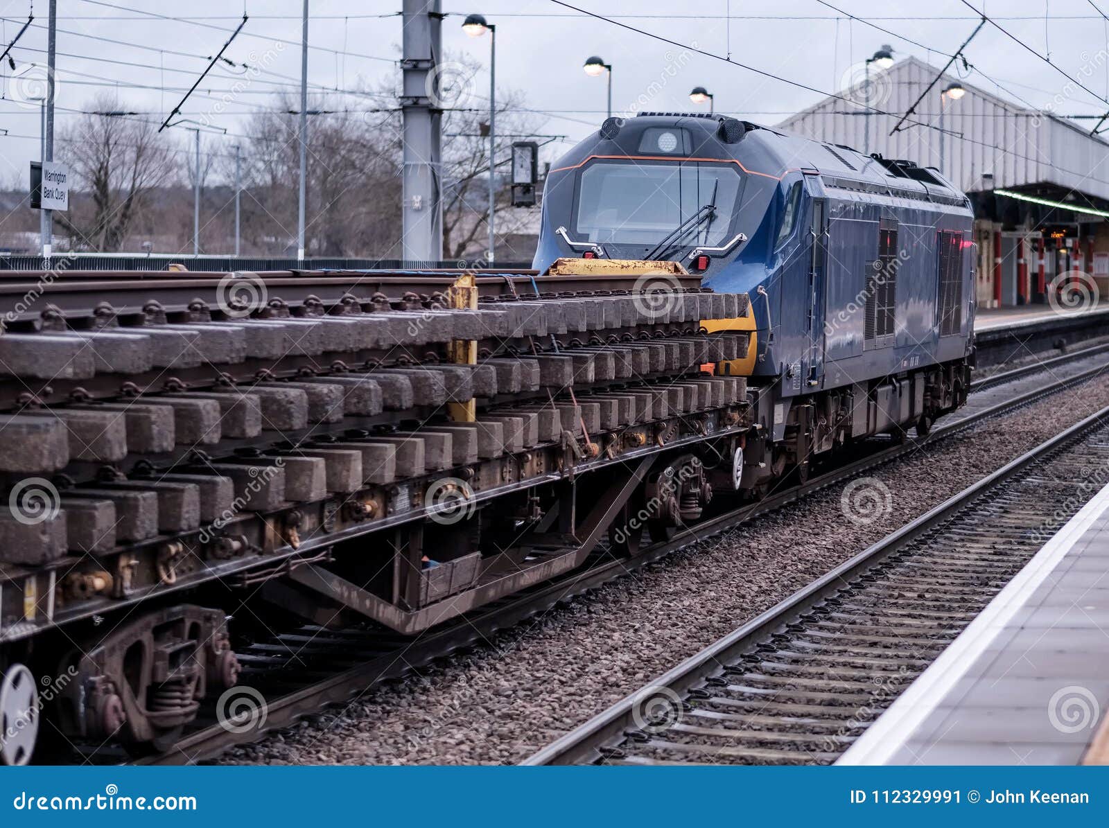 Old rail track removal stock image. Image of railway - 112329991
