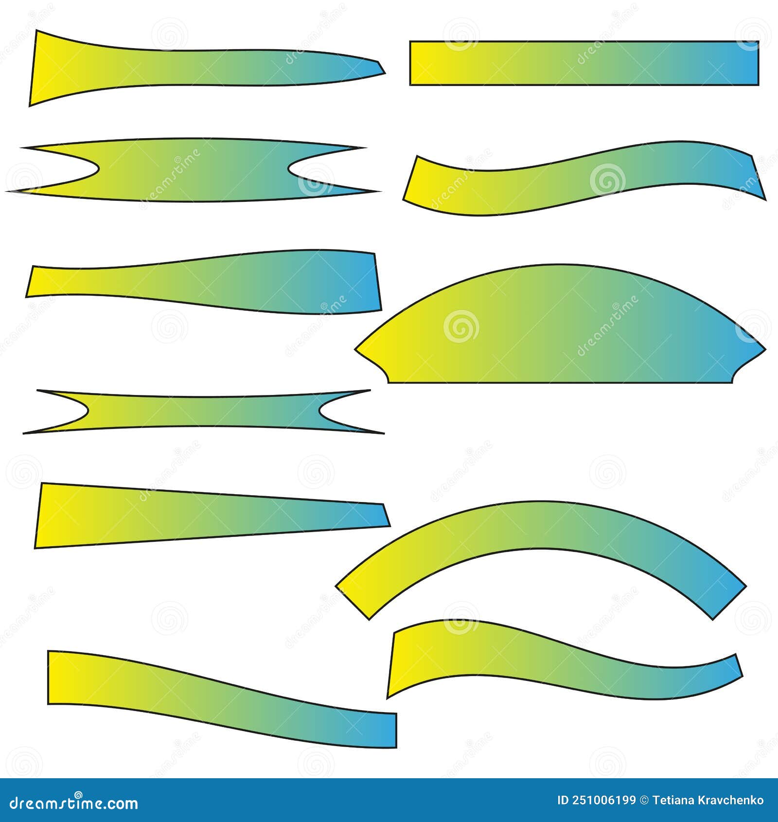 Modern Different Layers Figure. Trendy Flat Set with Different Layers ...