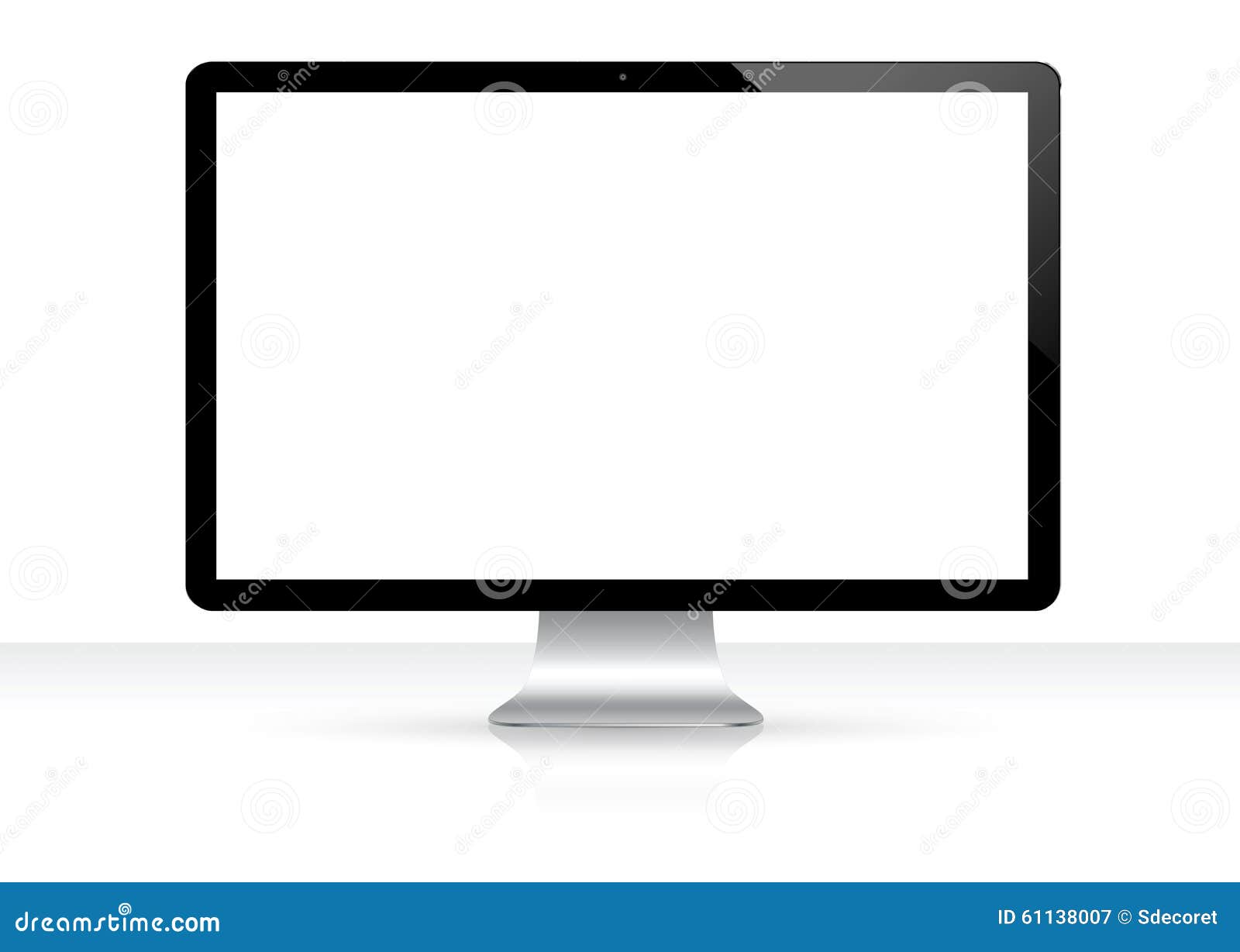 Modern digital computer stock illustration. Illustration of network ...