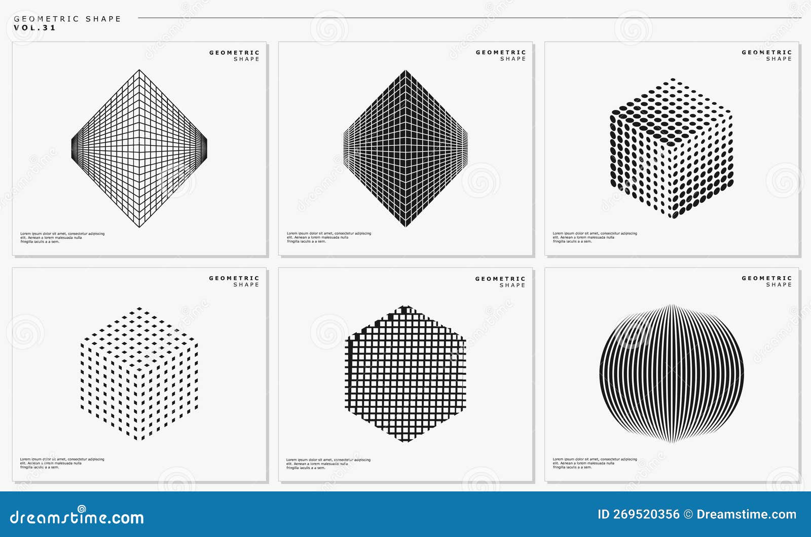 Modern Digital Line Grid Pixel Abstract Logo Design Template. Dynamic ...