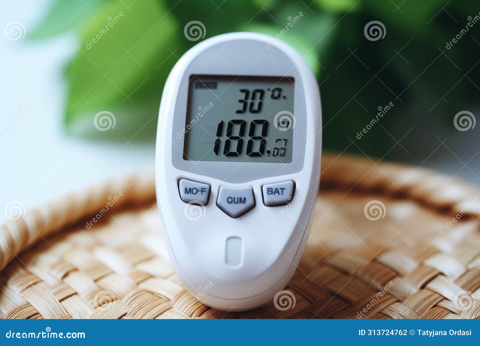 Modern Digital Measuring Device Measuring Various Parameters Stock ...