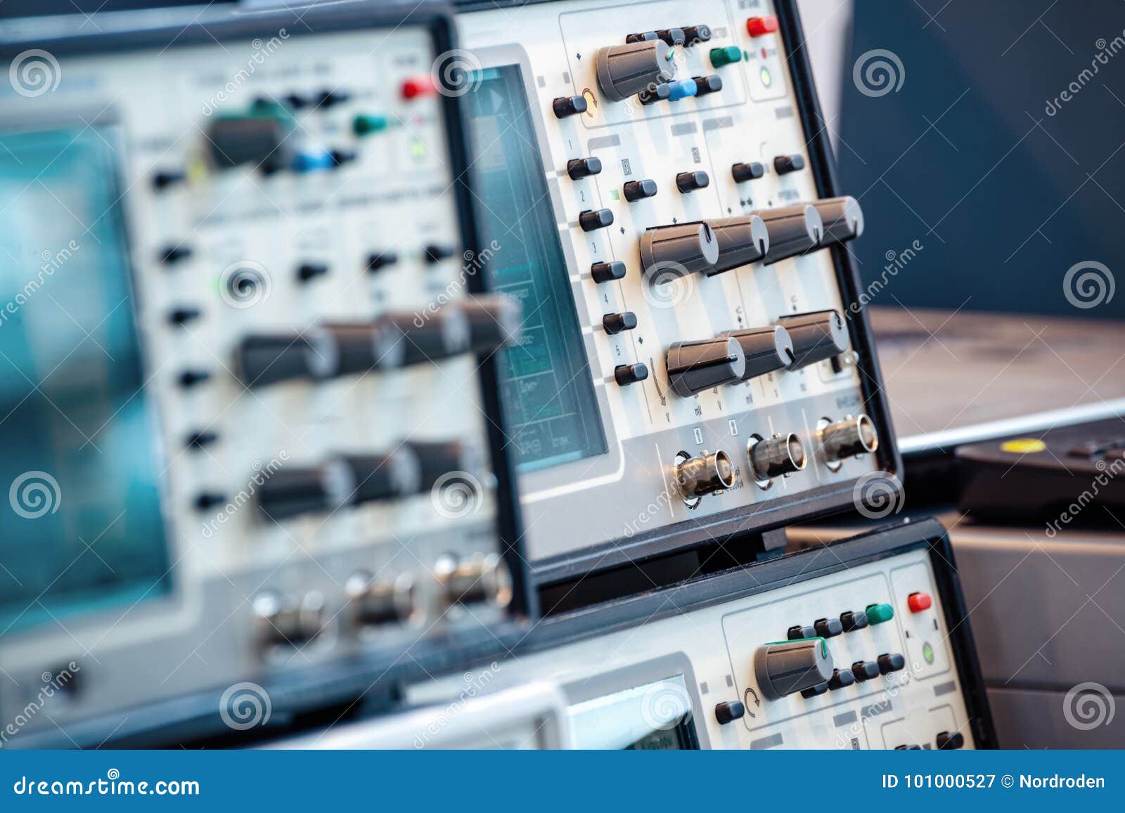 Modern Digital Measuring Instruments. High-frequency Equipment Stock ...