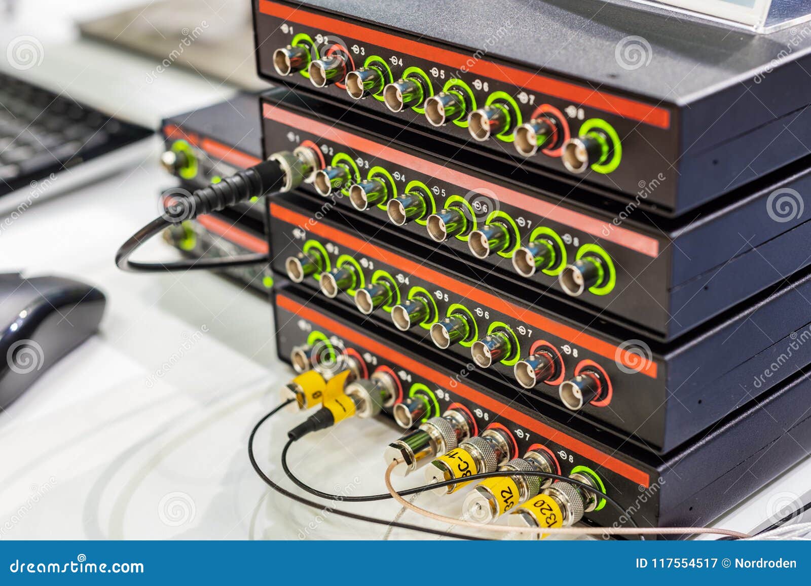 Modern Digital Measuring Instruments. High-frequency Equipment Stock ...