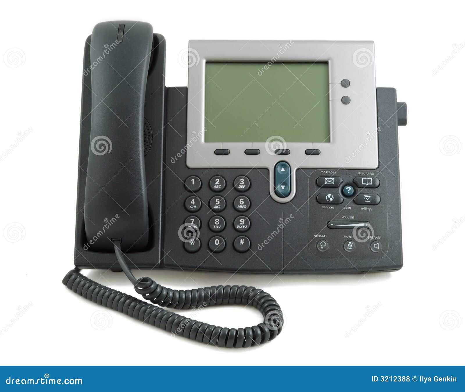 Modern Digital Phone stock photo. Image of communication - 3212388