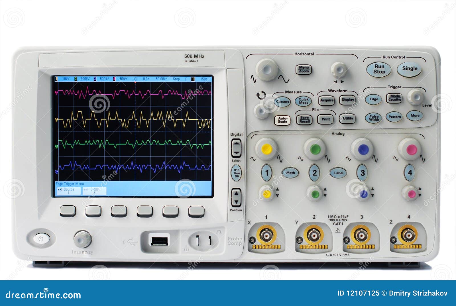 Modern Digital Scope stock image. Image of equipment - 12107125