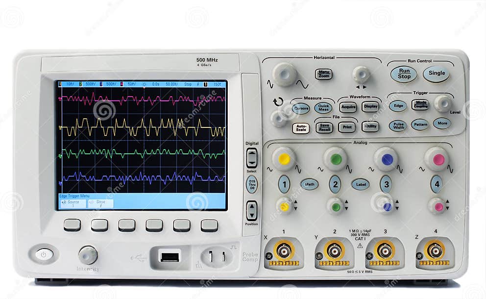 Modern Digital Scope stock image. Image of equipment - 12107125
