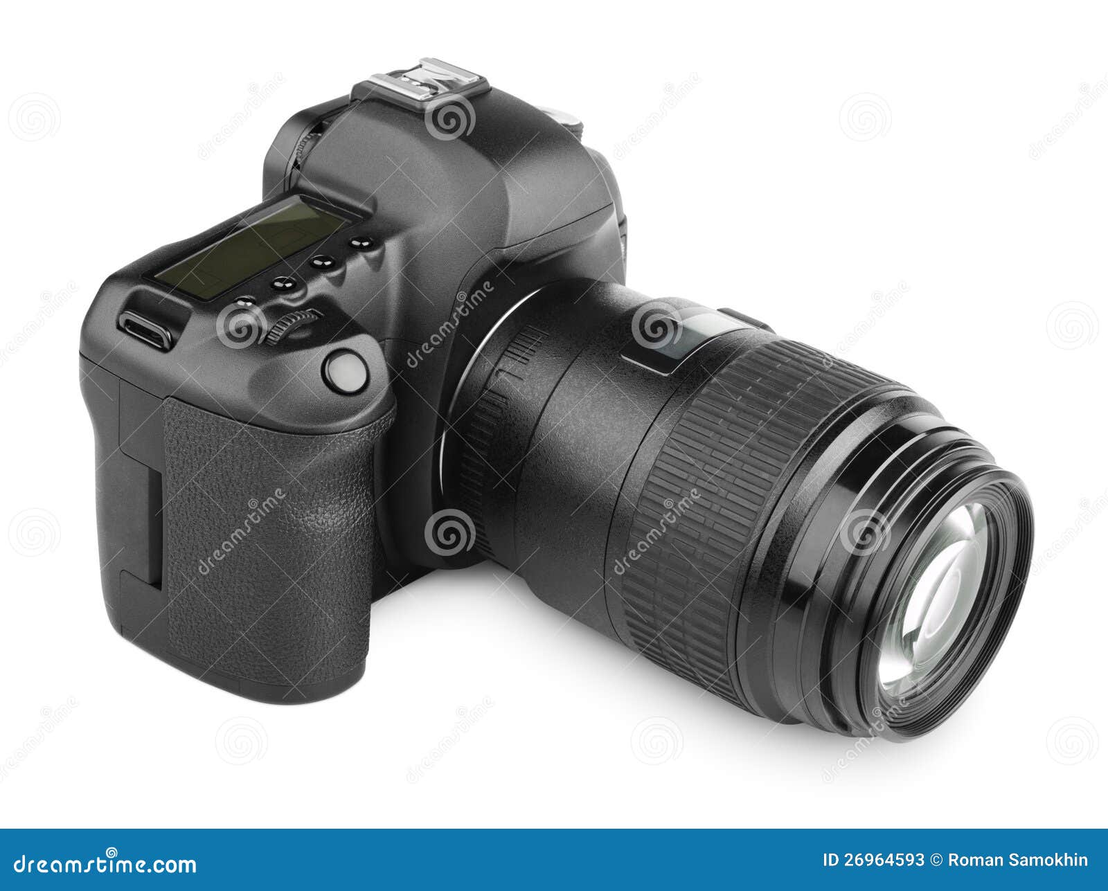 Modern digital SLR camera stock image. Image of digital - 26964593